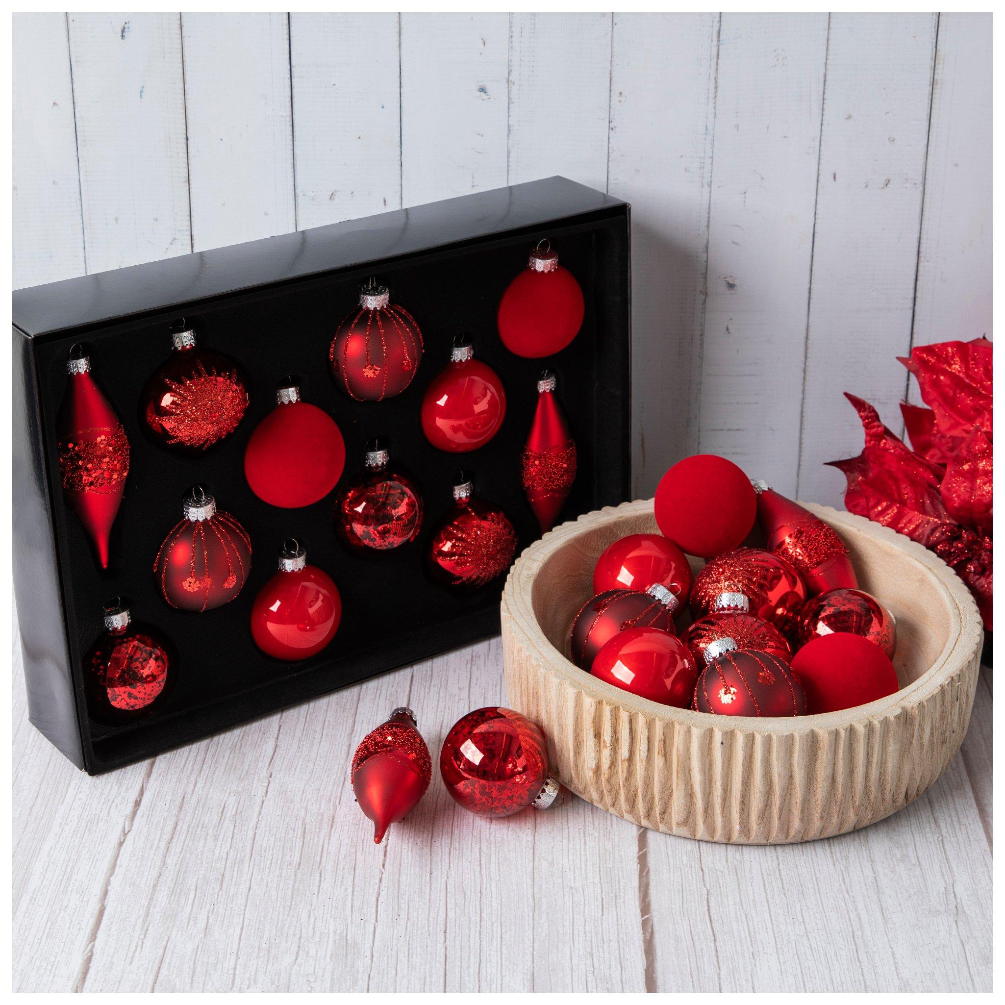 Red Ornate Ornament Set | Hobby Lobby | 5959119
