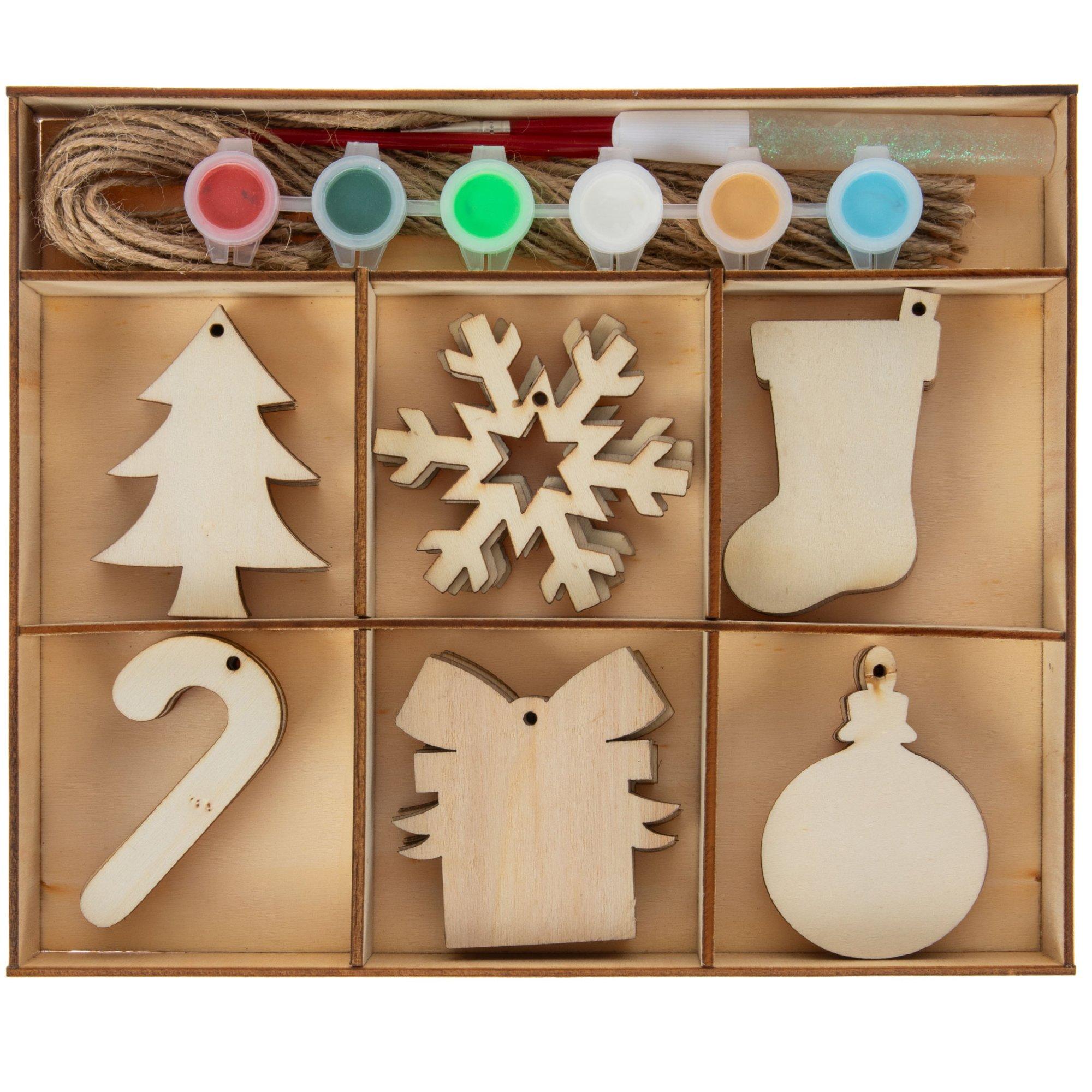 Paint Your Own Ornament Wood Craft Kit | Hobby Lobby | 5961503