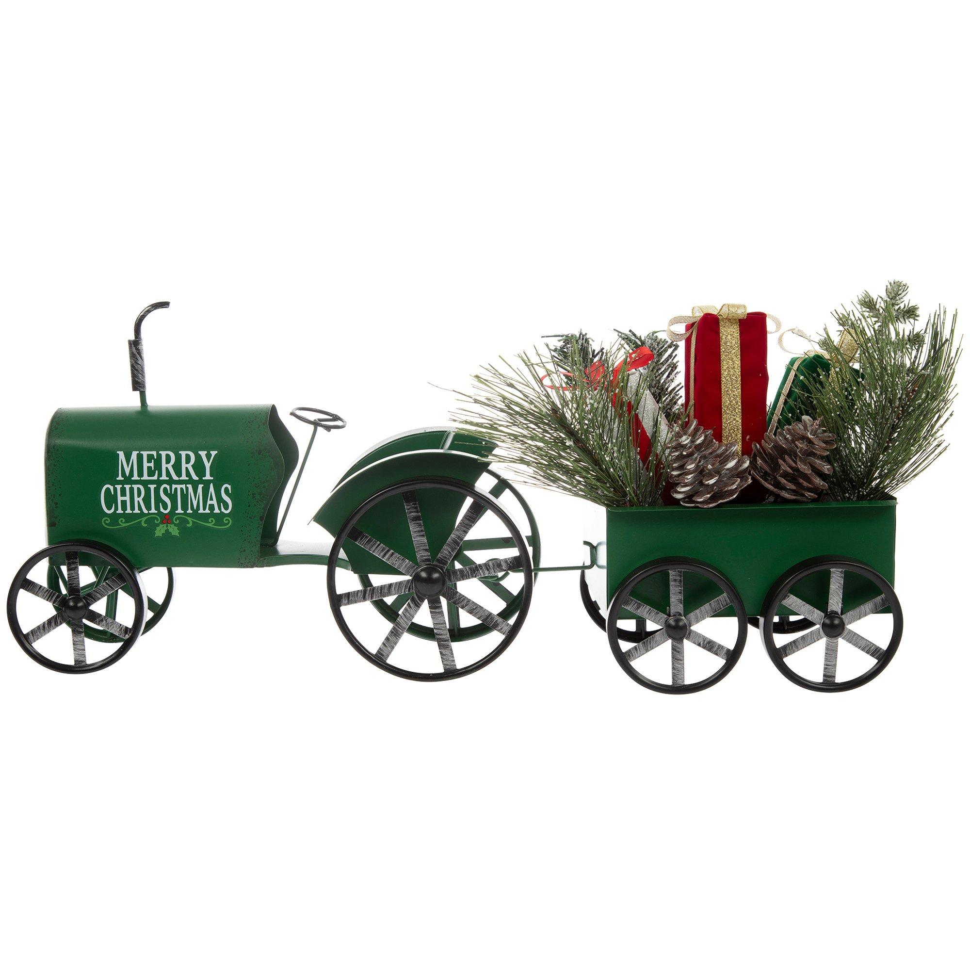 Green Tractor & Presents | Hobby Lobby | 5962337