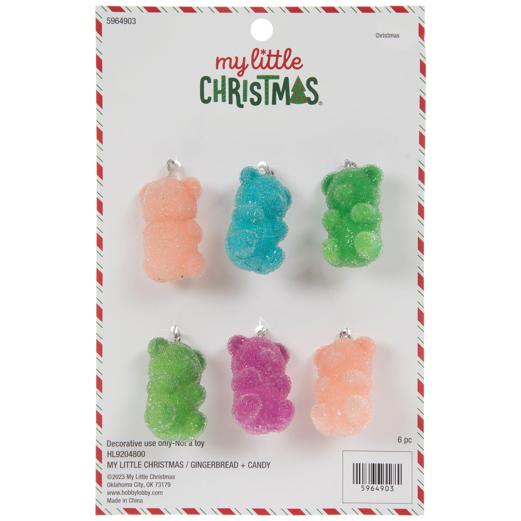 Frosted Gummy Bear Mini Ornaments | Hobby Lobby | 5964903