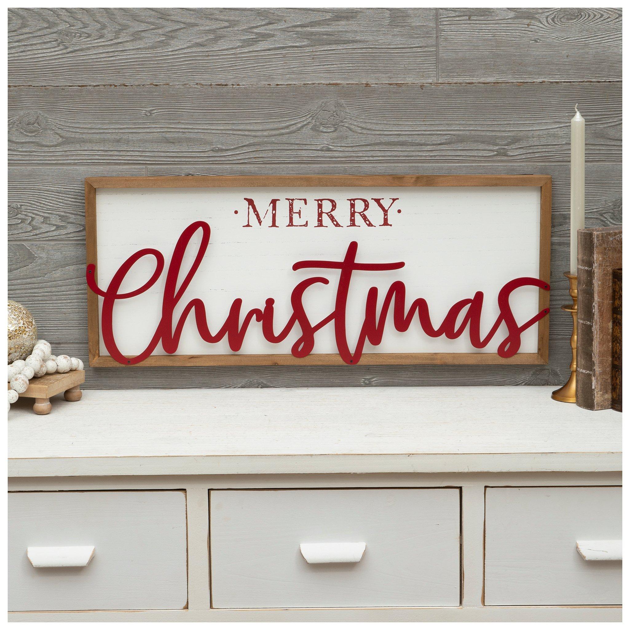 Merry Christmas Sign Hobby Lobby