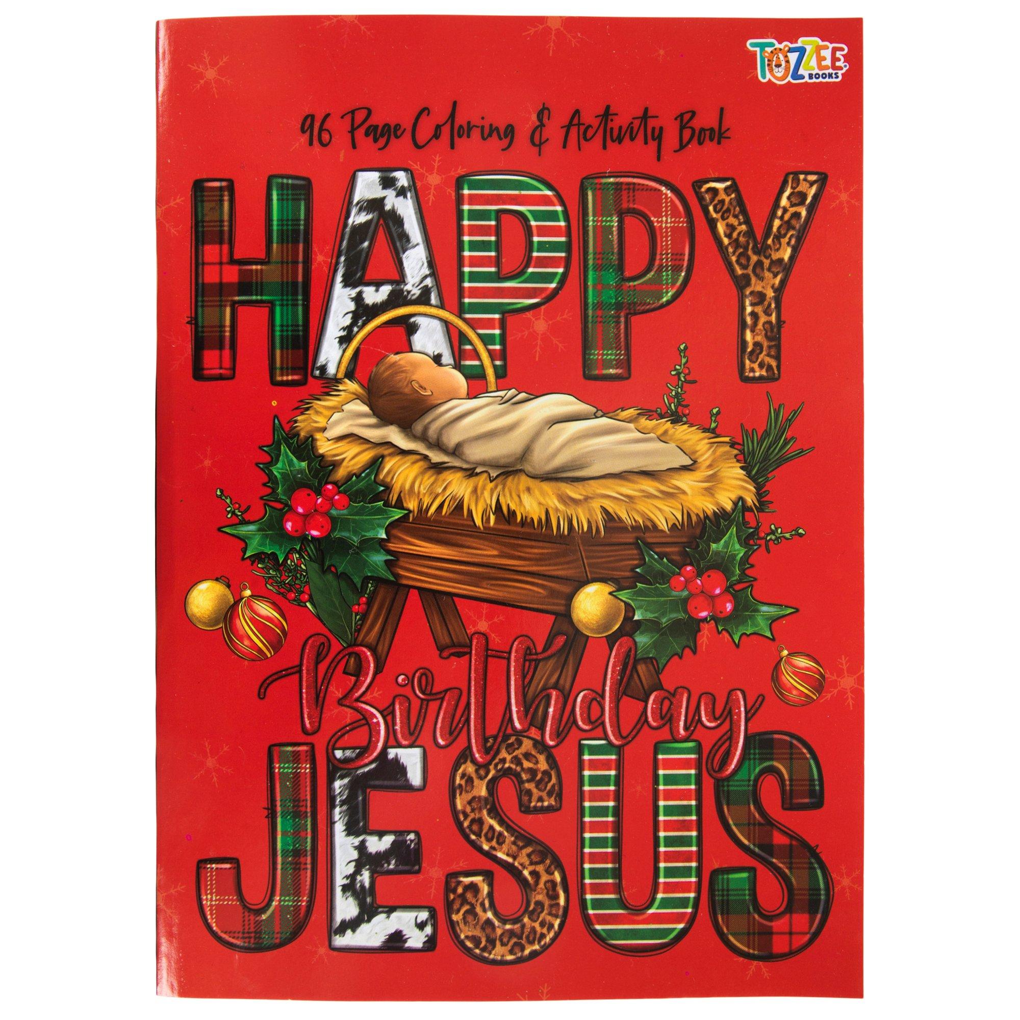 Happy Birthday Jesus Coloring & Activity Book | Hobby Lobby | 5985056