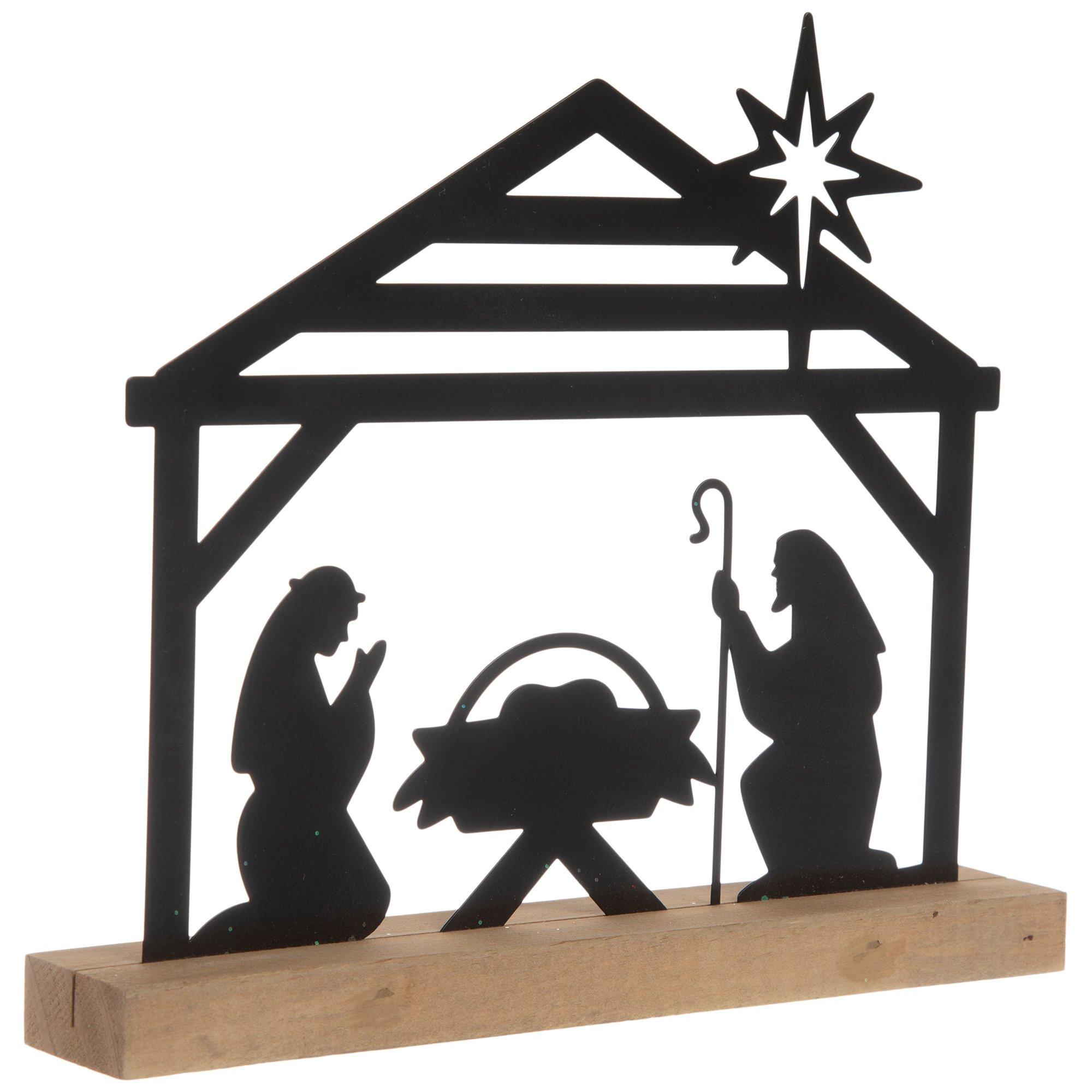Black Nativity Metal Decor | Hobby Lobby | 5985825