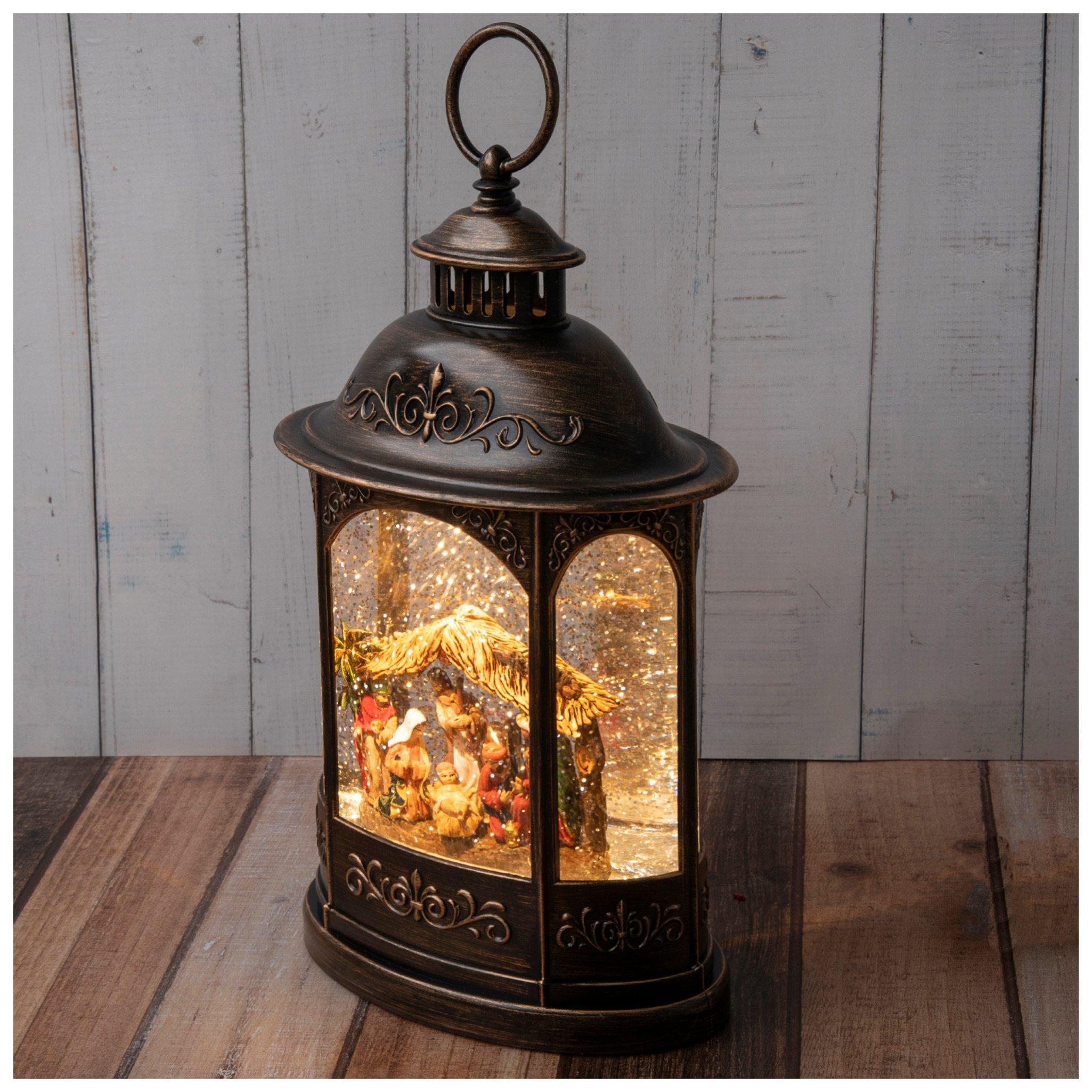 Nativity Snow Globe Glitter Lantern | Hobby Lobby | 5985890