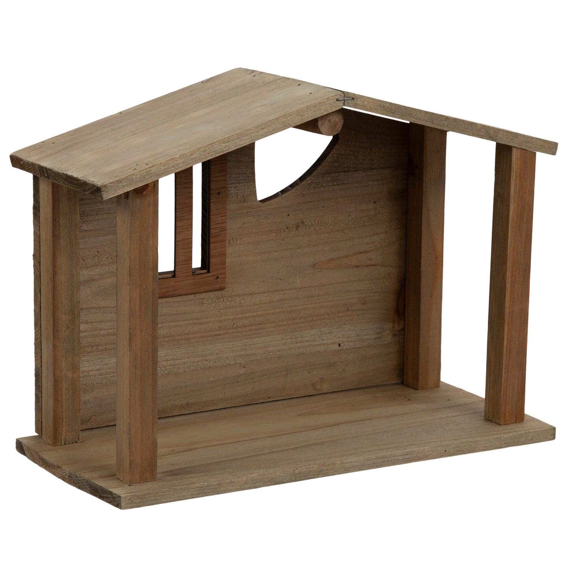 Nativity Stable Wood Decor | Hobby Lobby | 5985924