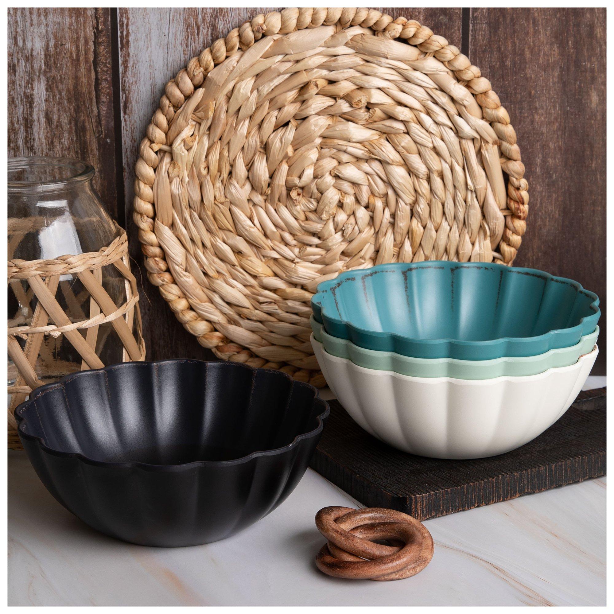 Distressed Scalloped Bowls | Hobby Lobby | 5996210