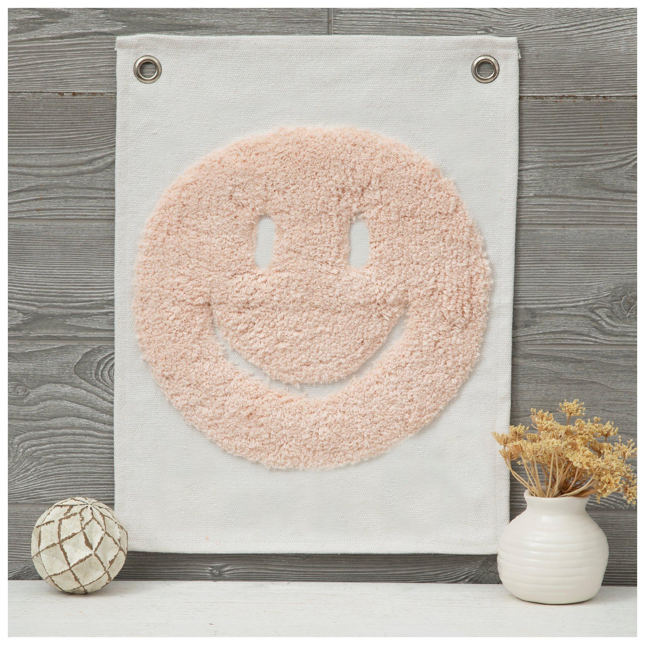 Smiley Face Tapestry Wall Decor | Hobby Lobby | 6005714
