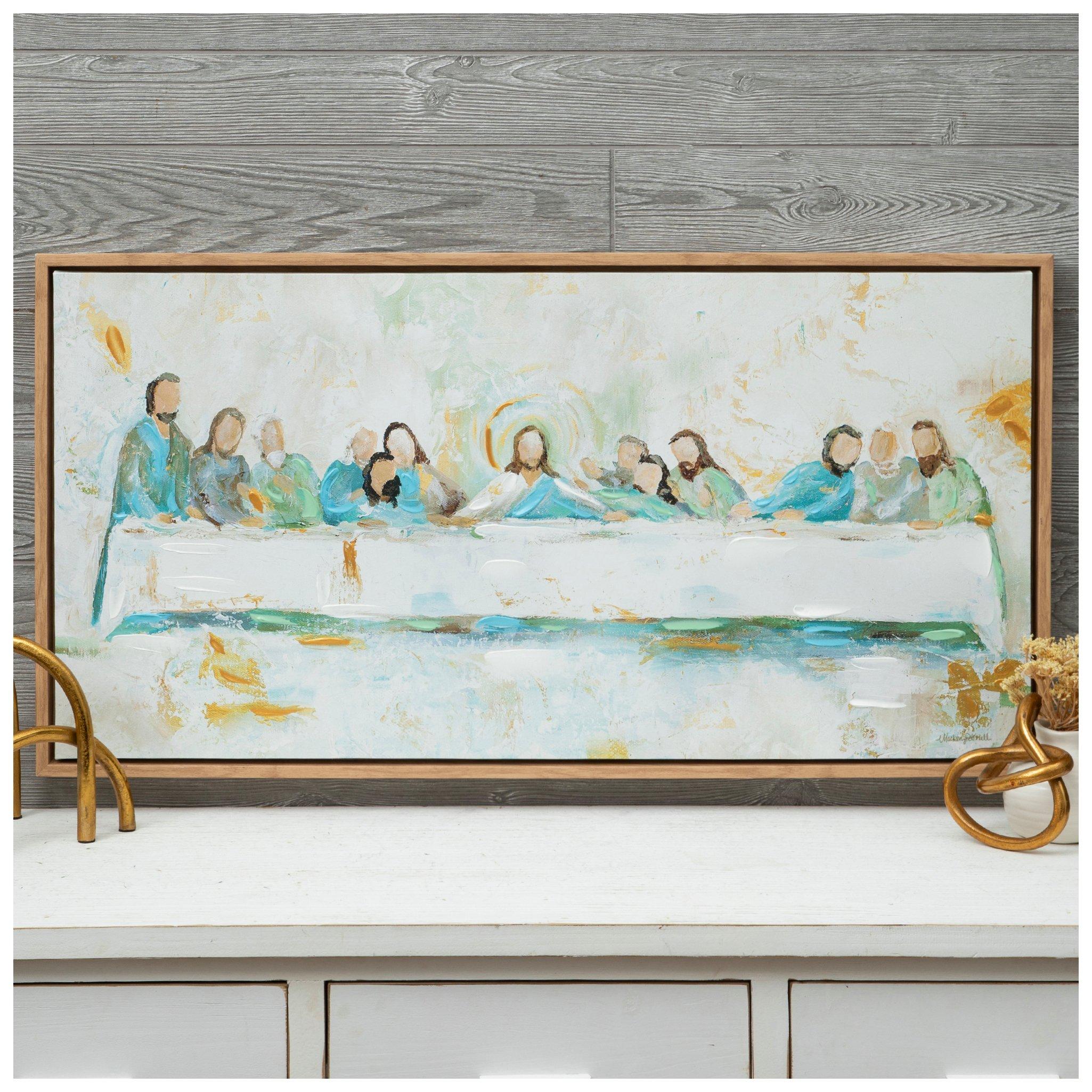 The Last Supper Framed Canvas Wall Decor | Hobby Lobby | 6007009
