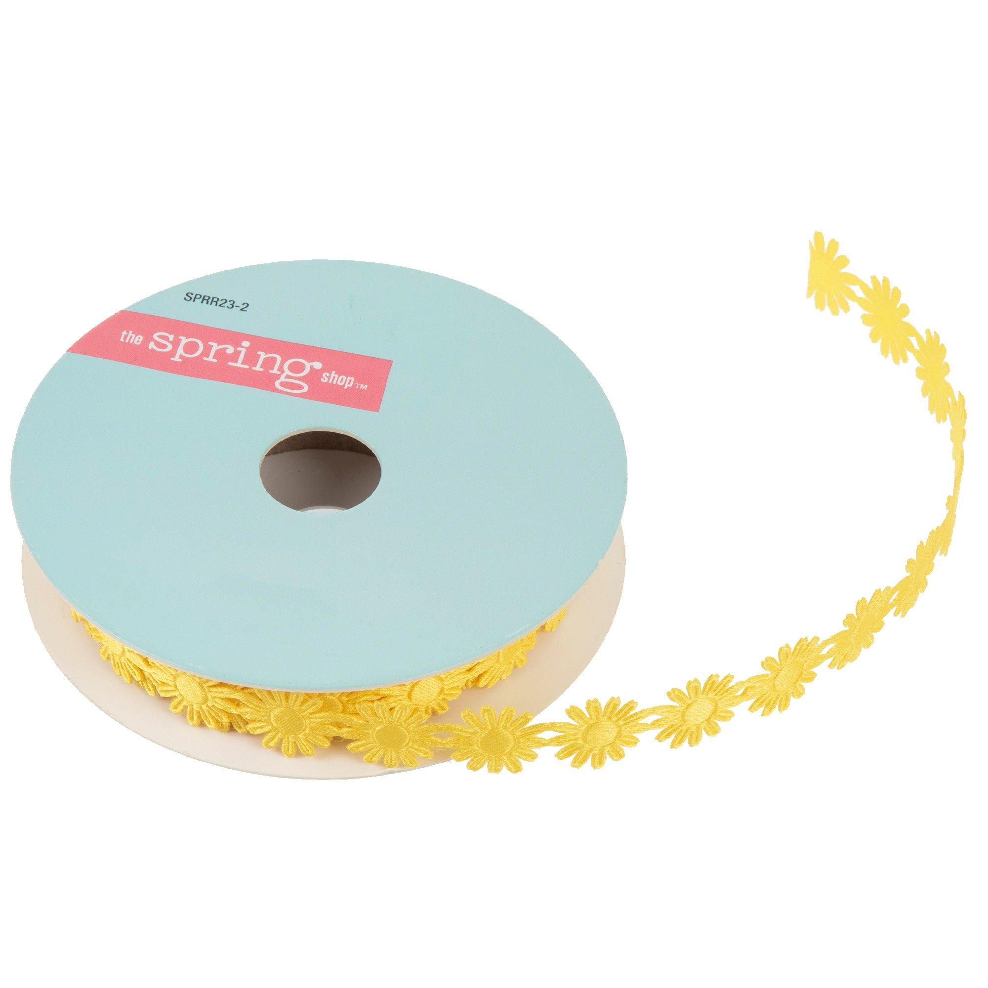 Flower Cutout Ribbon - 0.65" | Hobby Lobby | 6019152