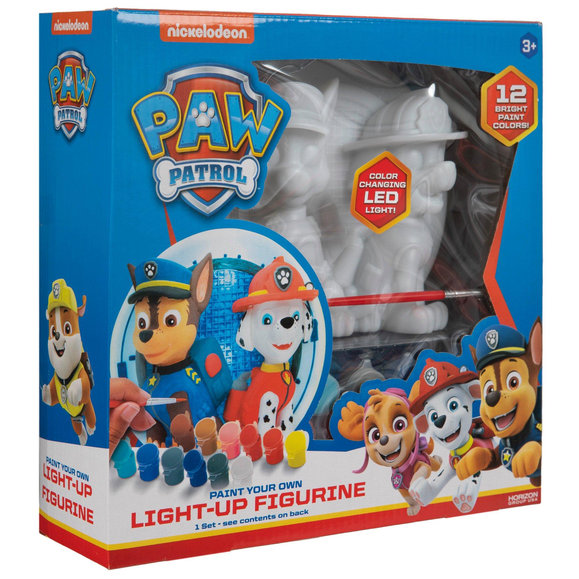 Paw Patrol Light Up Figurine Paint Set | Hobby Lobby | 6029045