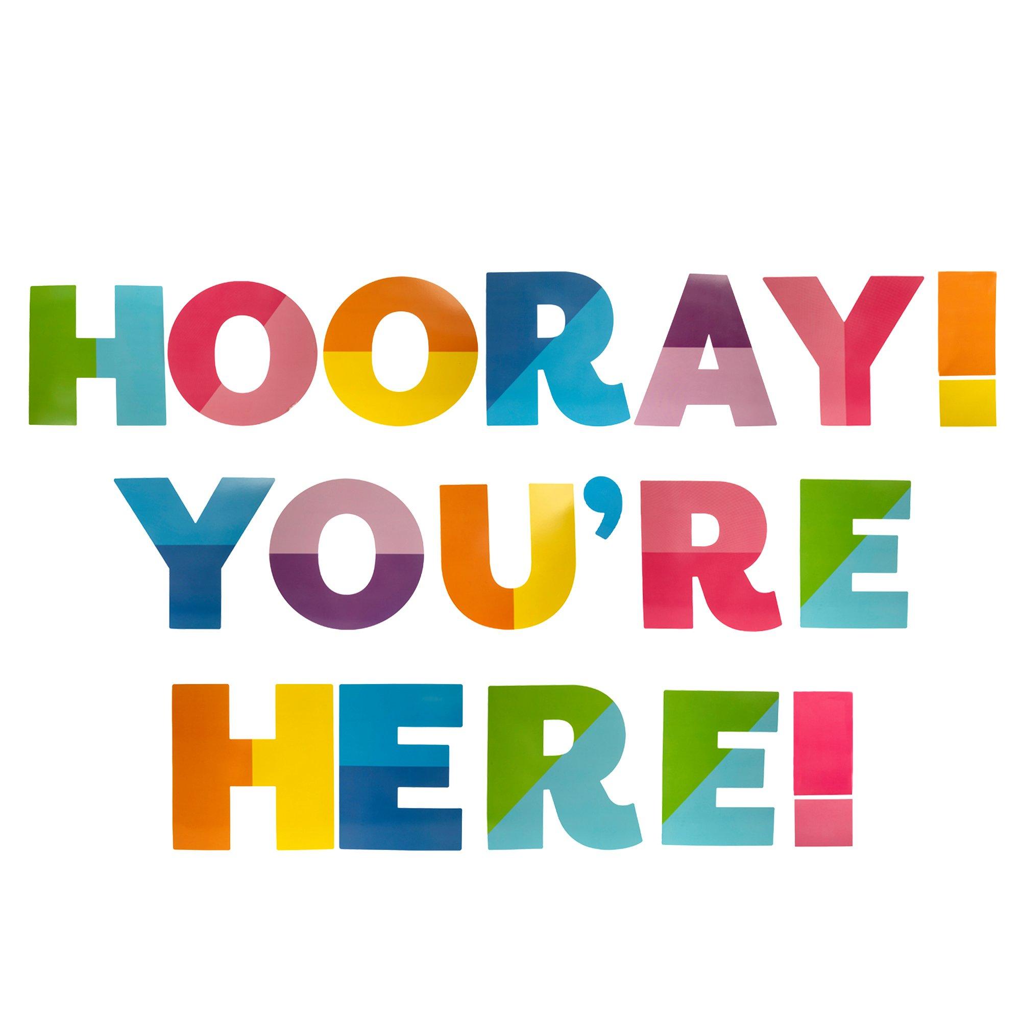 Hooray You're Here Cutouts | Hobby Lobby | 6029193