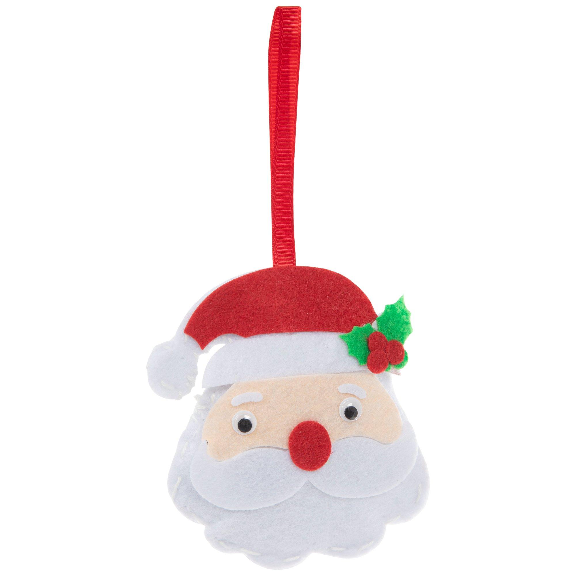 Santa Ornament Felt Kit | Hobby Lobby | 6044531
