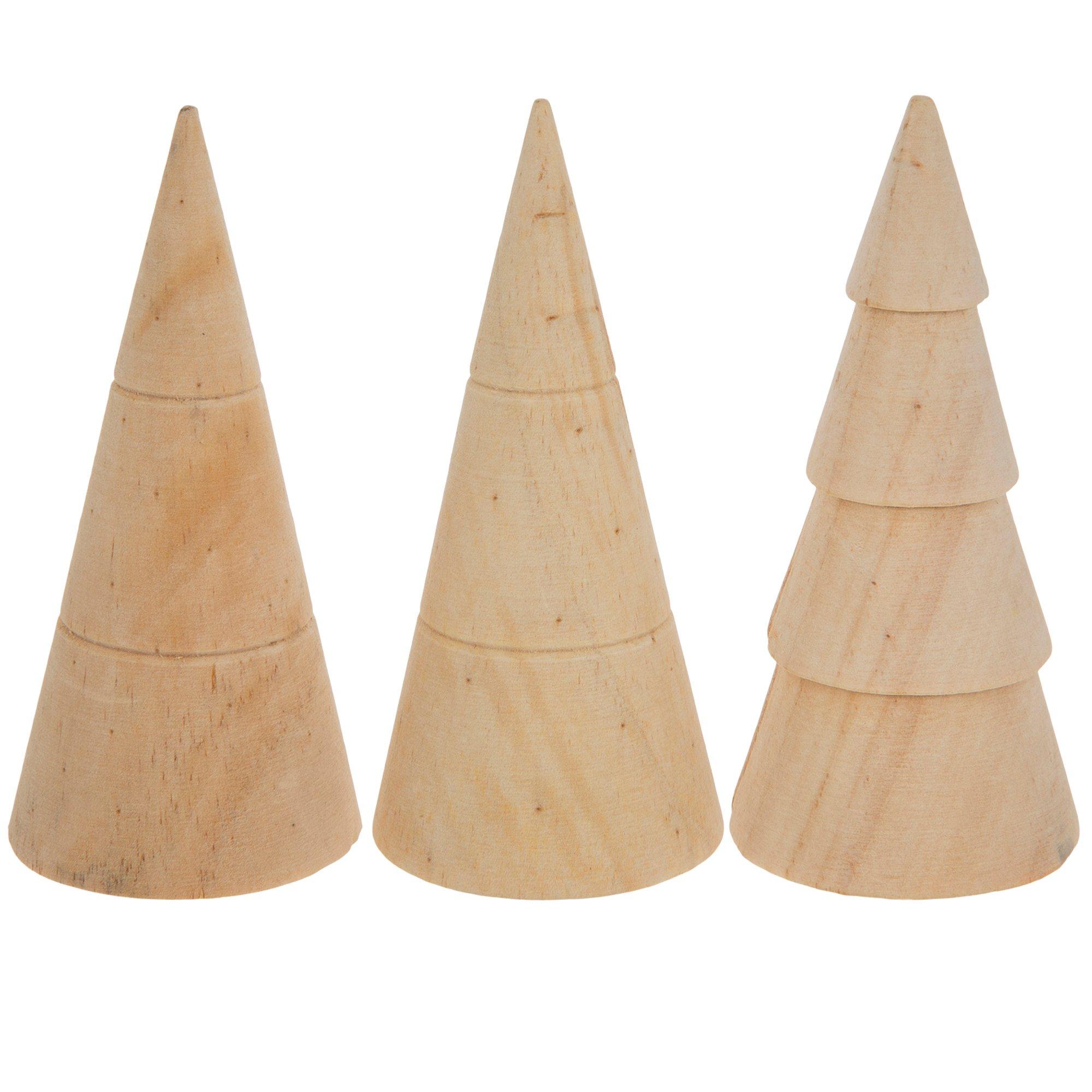 Wood Cone Trees | Hobby Lobby | 6049423