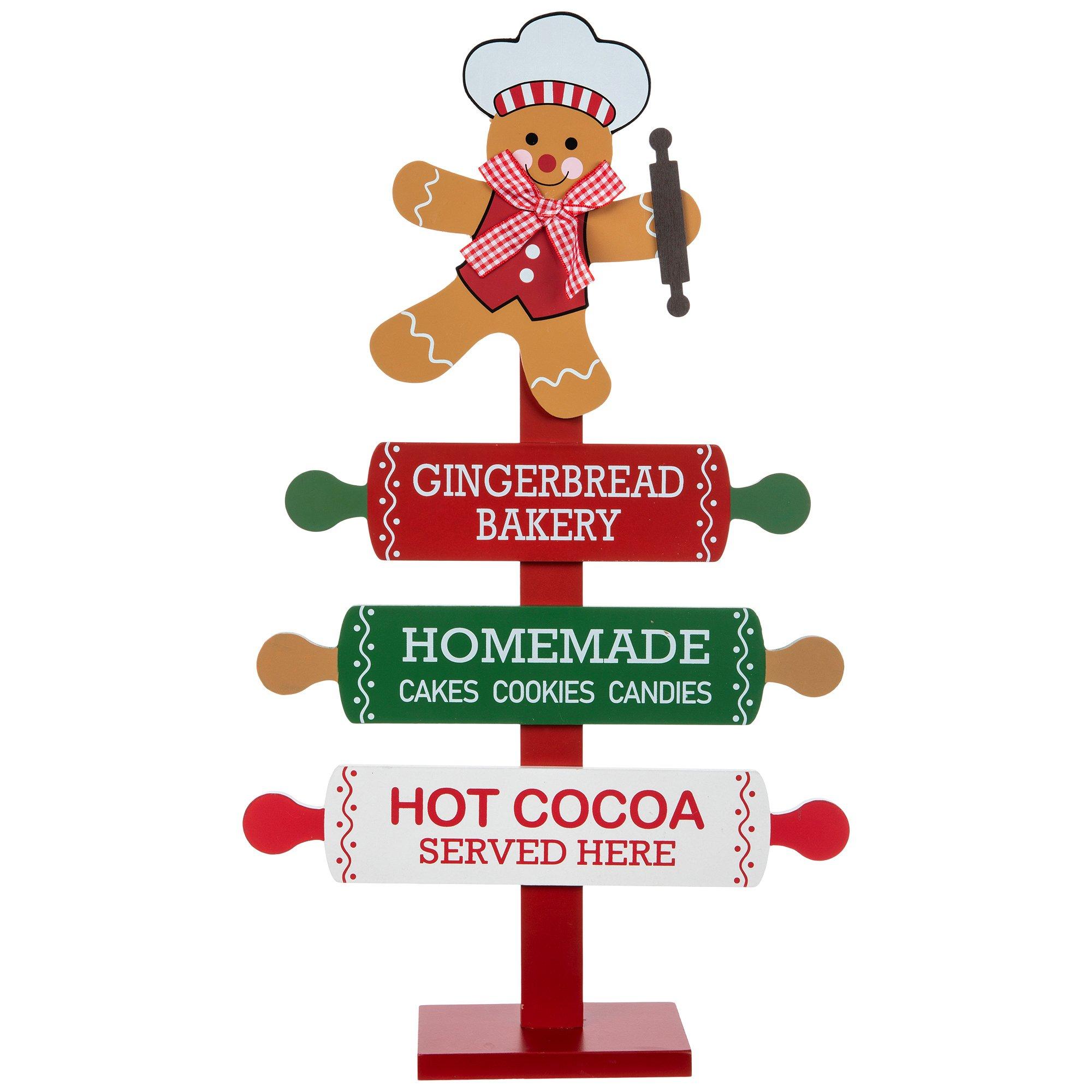 Gingerbread Street Sign Wood Decor | Hobby Lobby | 6051528