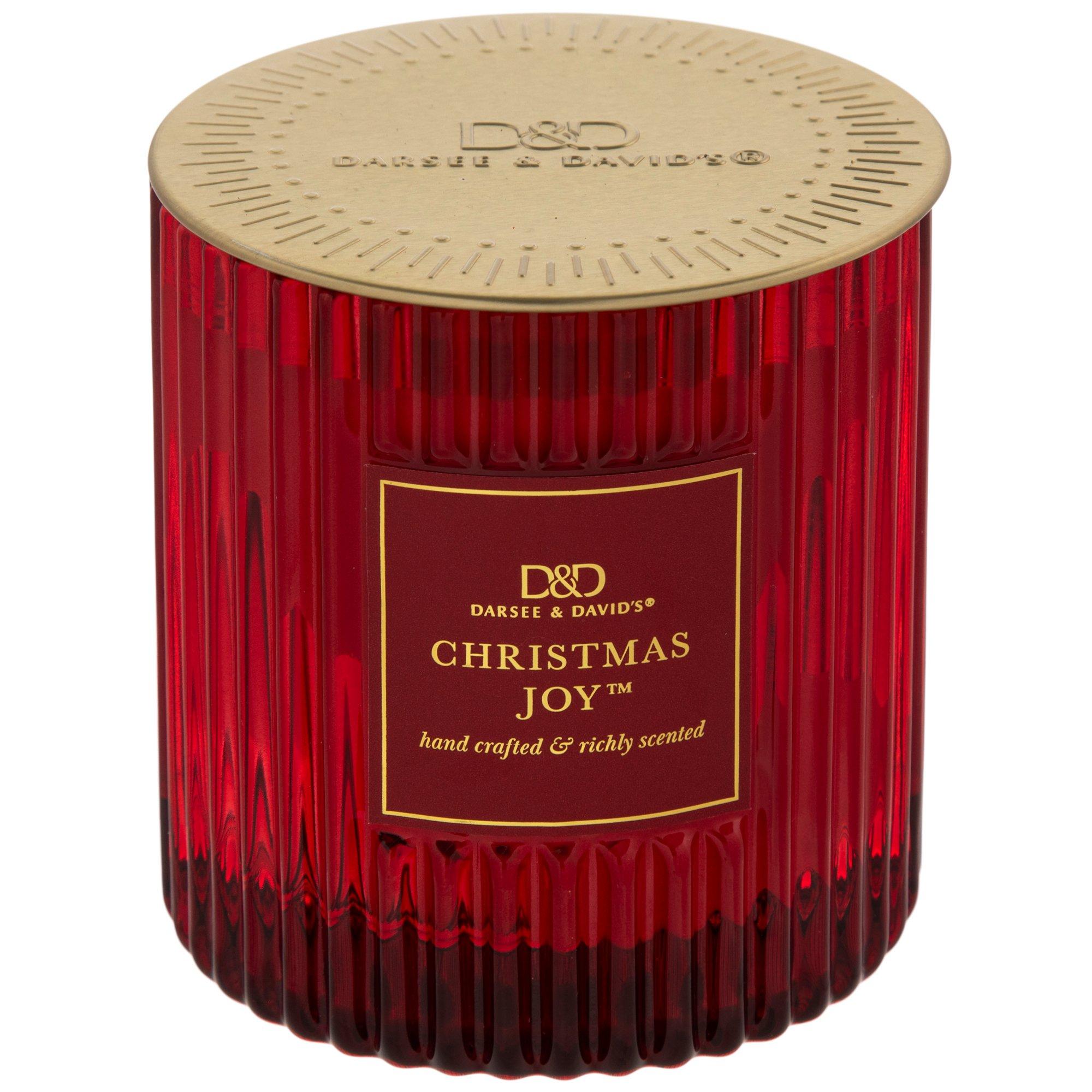 Christmas Joy Red Glass Jar Candle | Hobby Lobby | 6052096