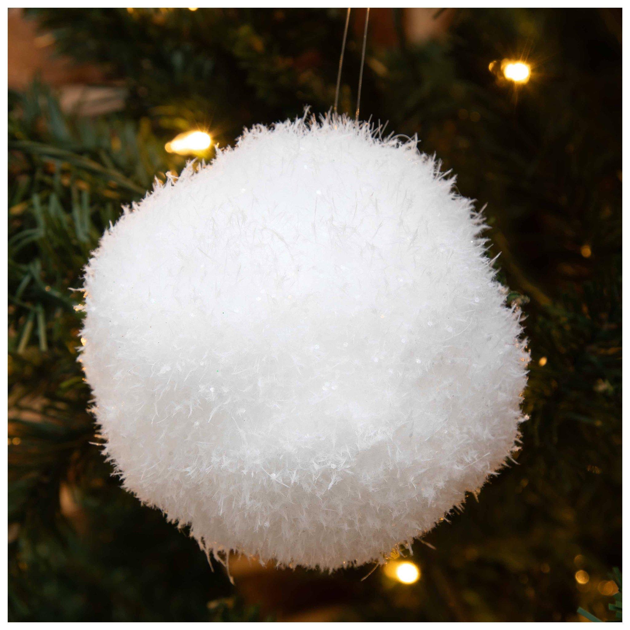 Glitter Snowball Ornaments | Hobby Lobby | 6052518