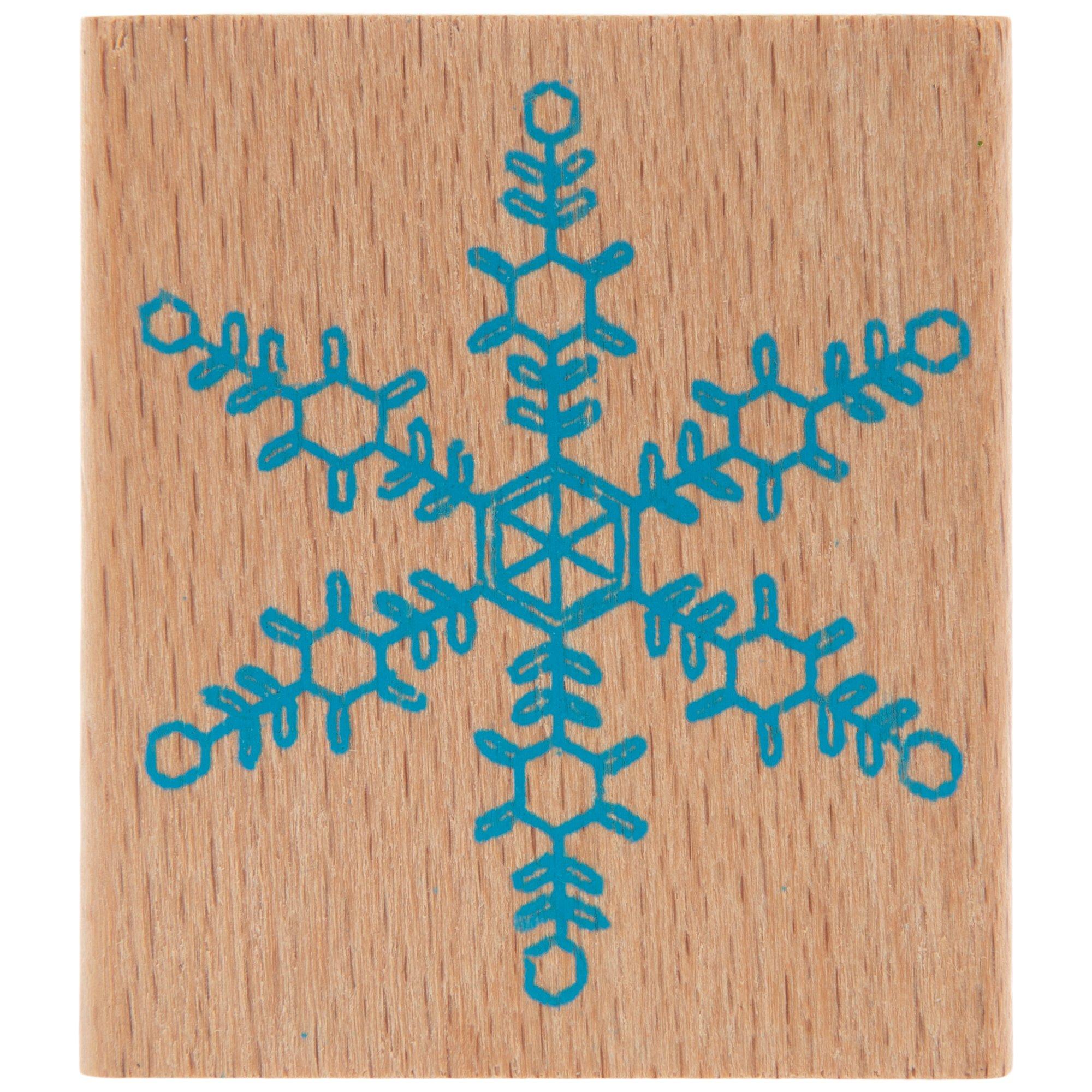 Snowflake Rubber Stamp | Hobby Lobby | 605448196