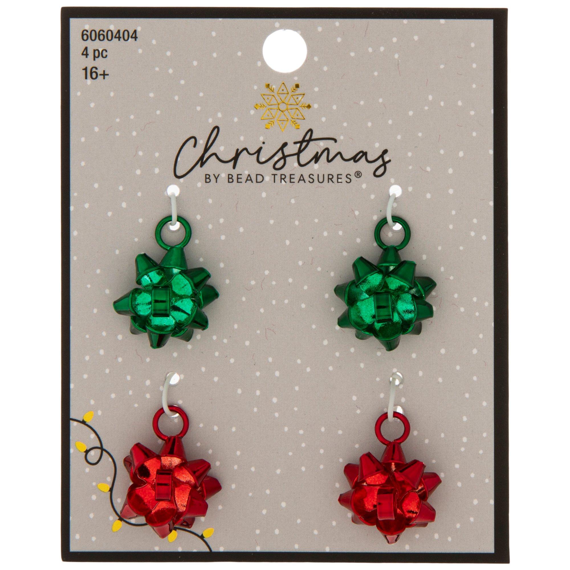Red & Green Bow Charms | Hobby Lobby | 6060404