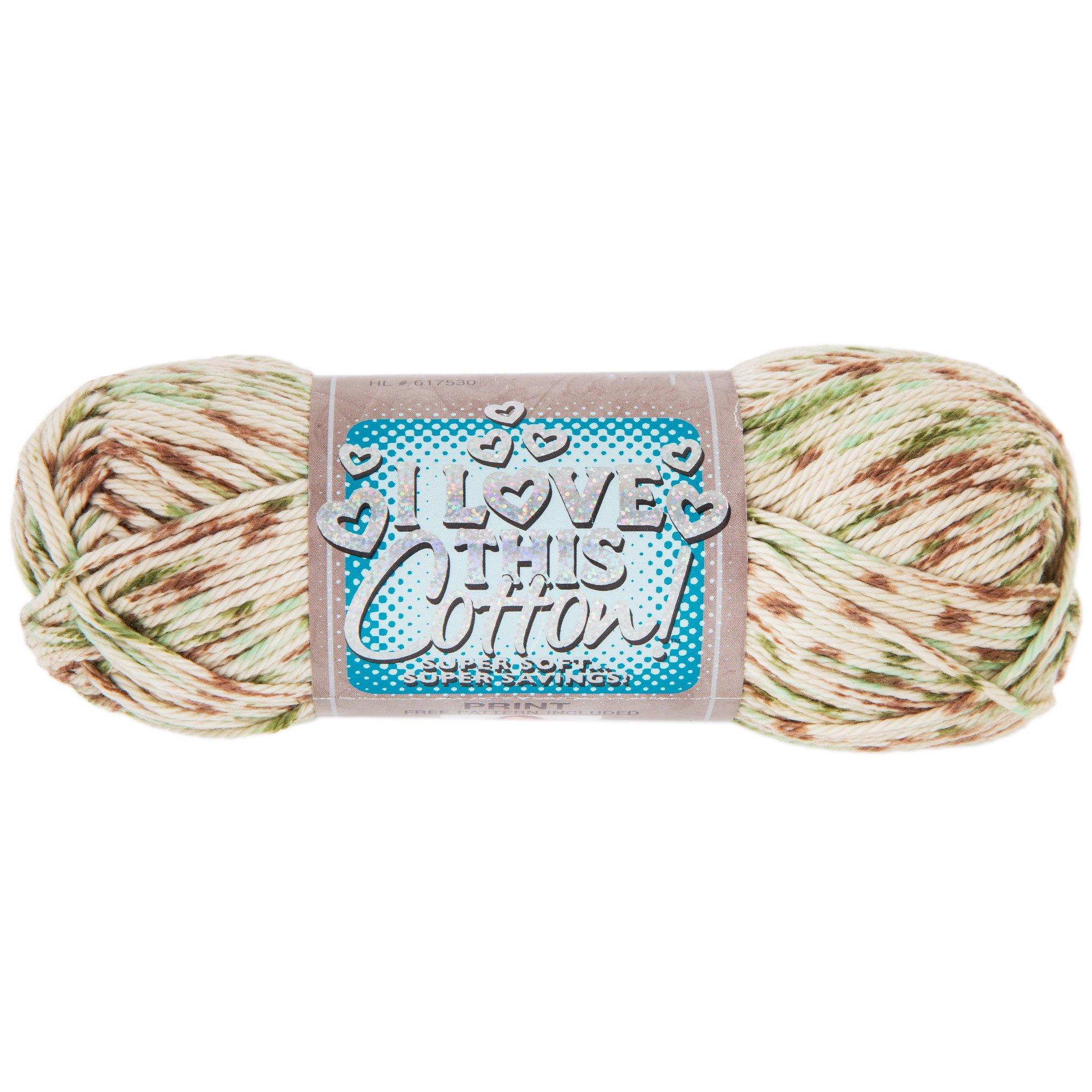 Print I Love This Cotton Yarn | Hobby Lobby | 617530