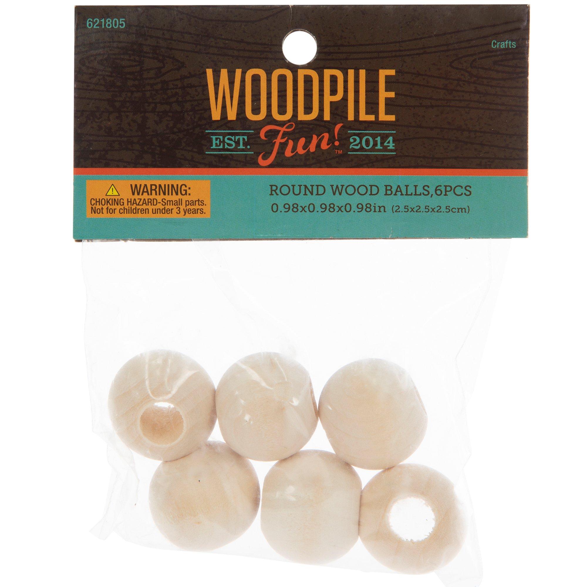 Round Wood Balls | Hobby Lobby | 621805