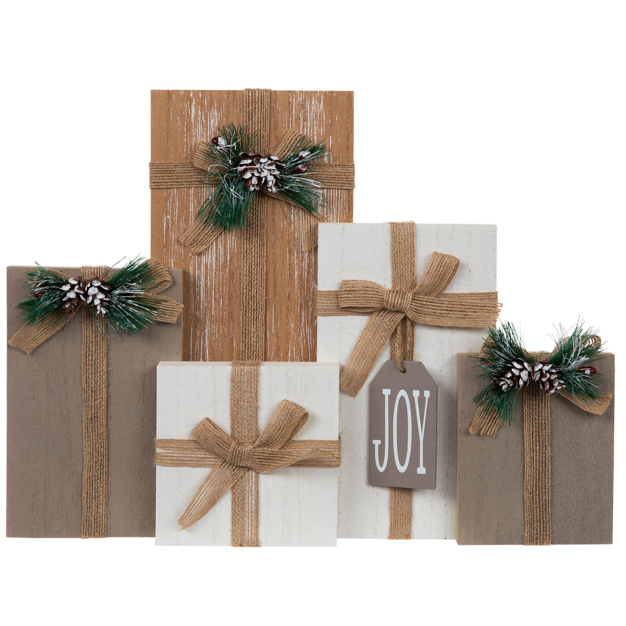 Pine & Pinecone Gift Boxes Wood Decor | Hobby Lobby | 6256218