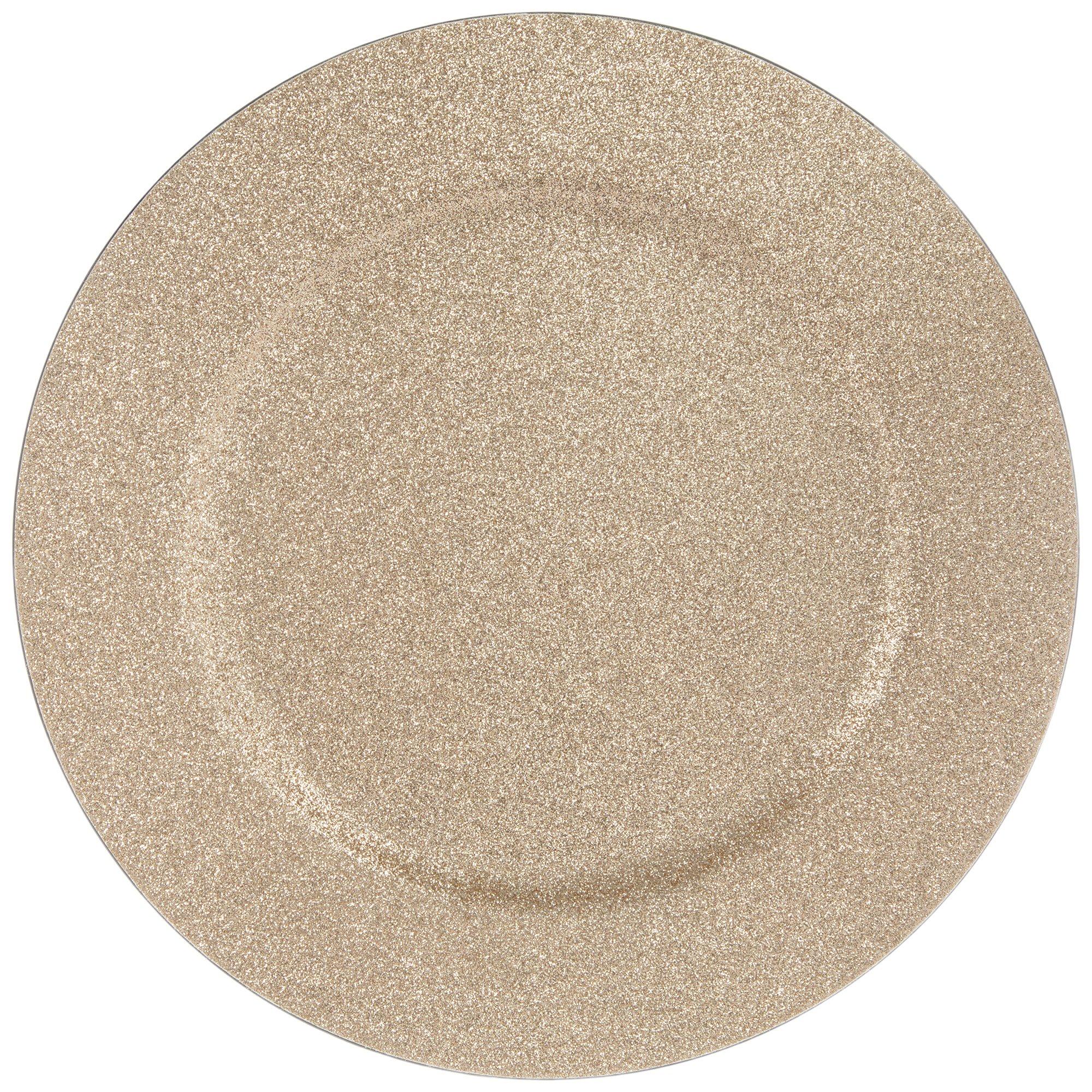 Glitter Charger Plate | Hobby Lobby | 6258917