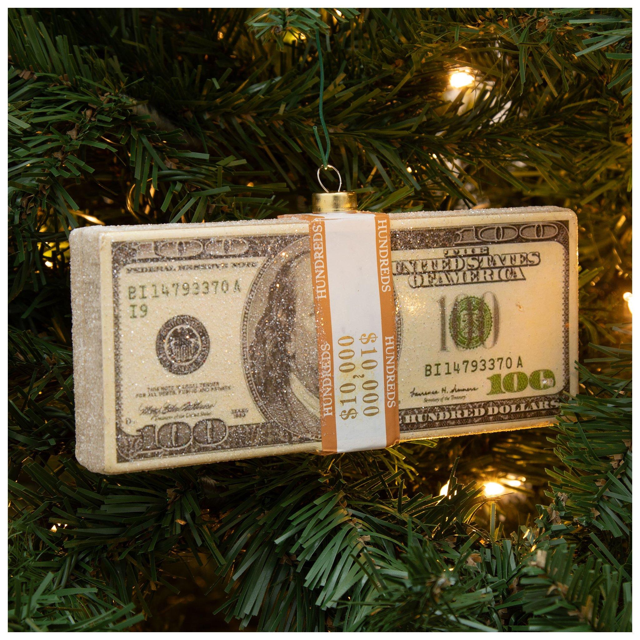 Hundred Dollar Stack Ornament | Hobby Lobby | 6259675