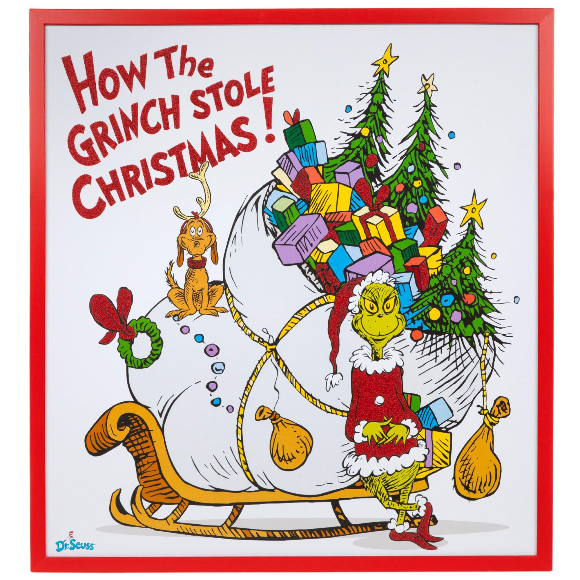How The Grinch Stole Christmas Wood Wall Decor | Hobby Lobby | 6265656
