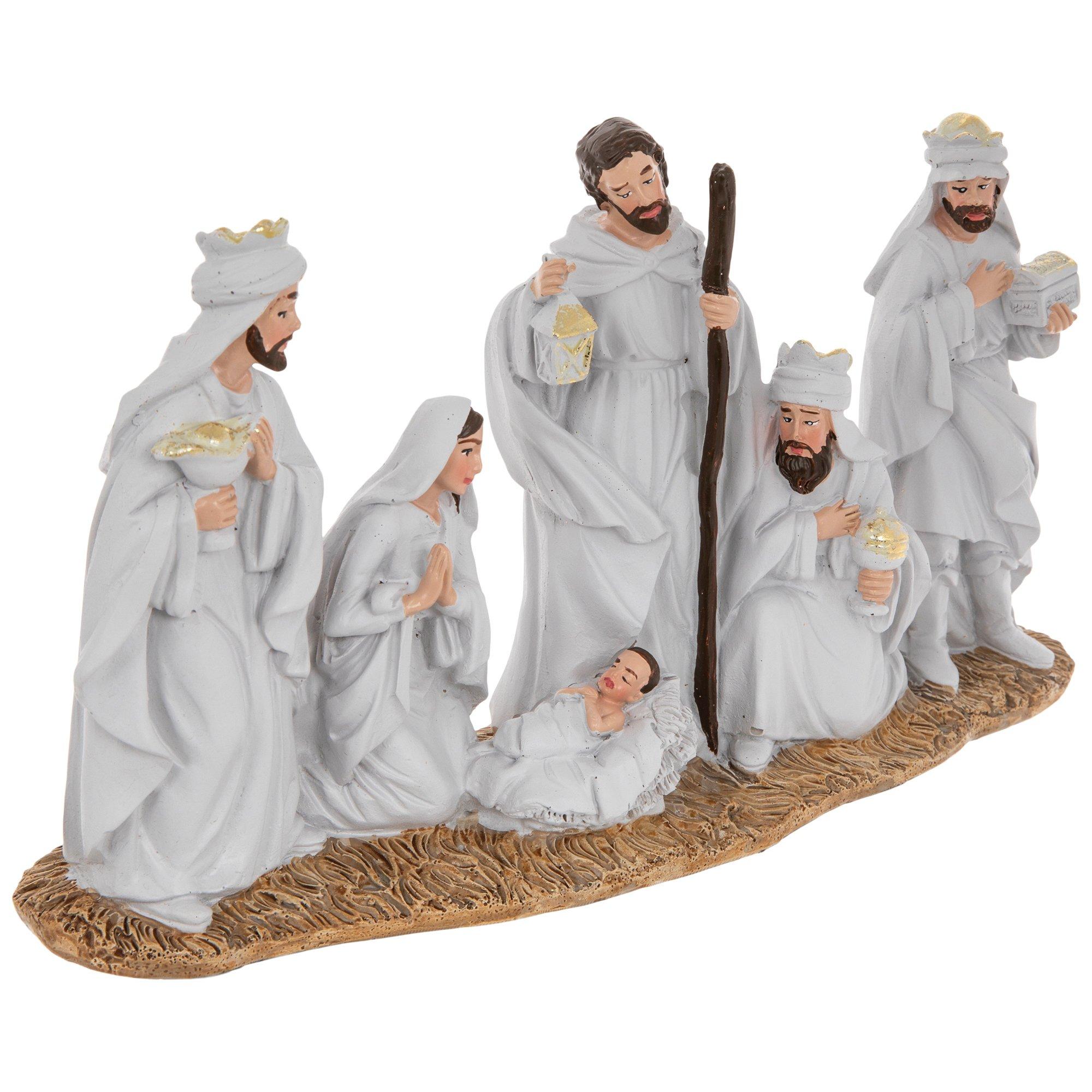 White & Gold Nativity Scene | Hobby Lobby | 6265706