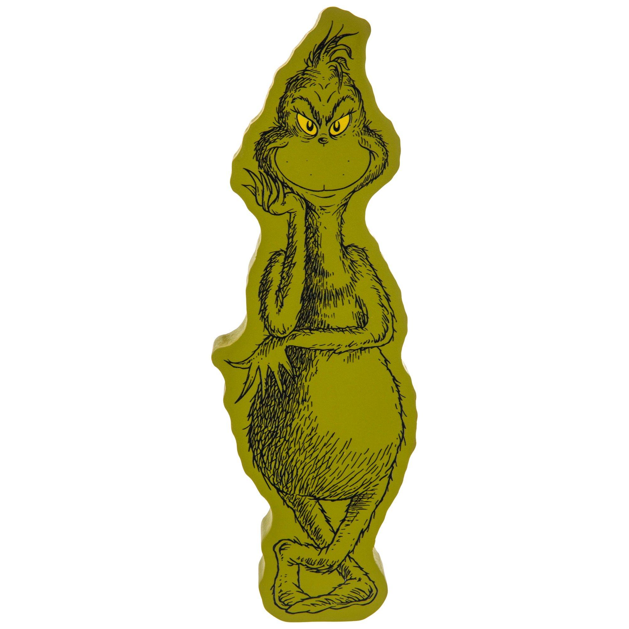 Grinch Shaped Wood Wall Decor | Hobby Lobby | 6267645