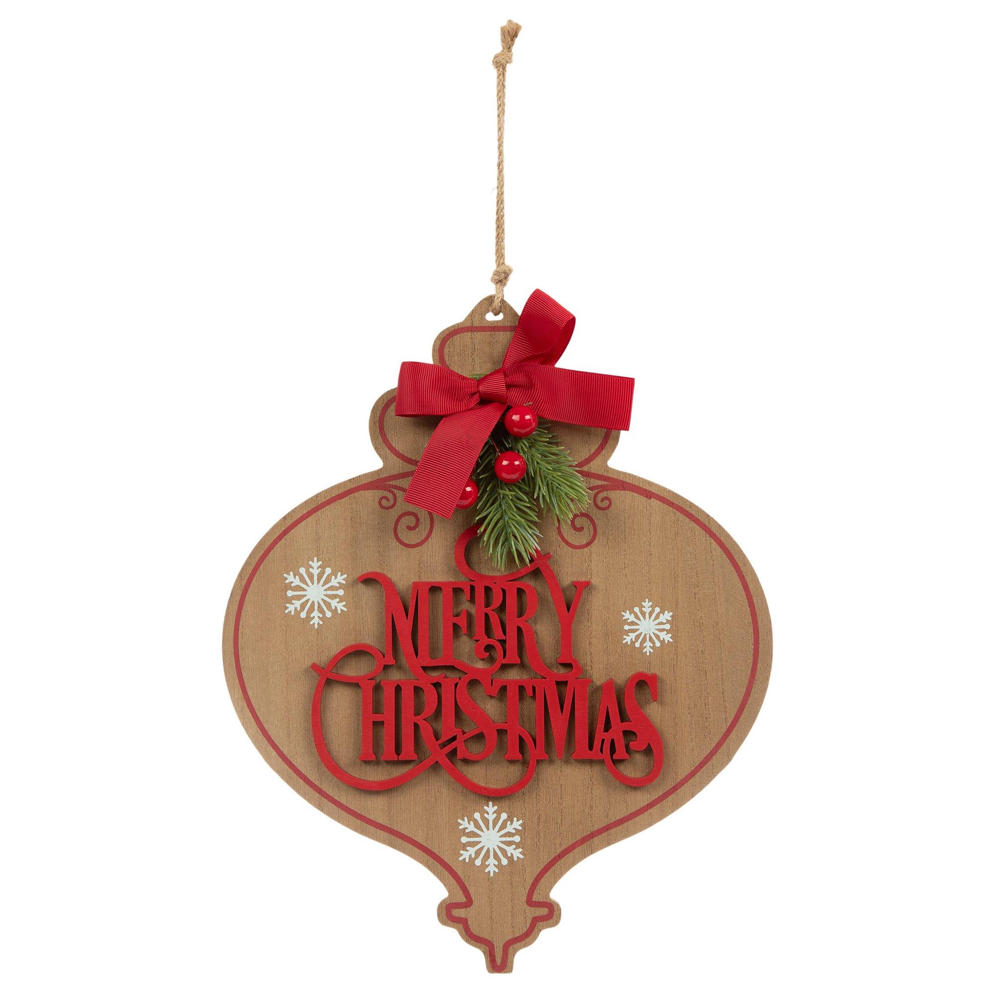 Merry Christmas Ornament Wood Wall Decor Hobby Lobby 6268866
