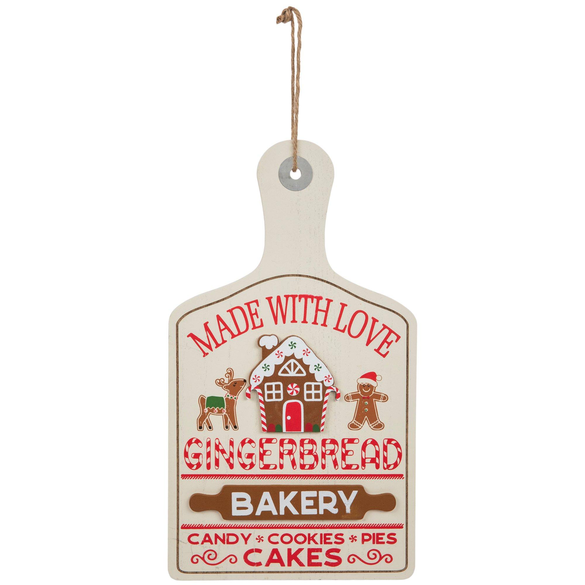 Gingerbread Cutting Board Wood Wall Decor | Hobby Lobby | 6271423