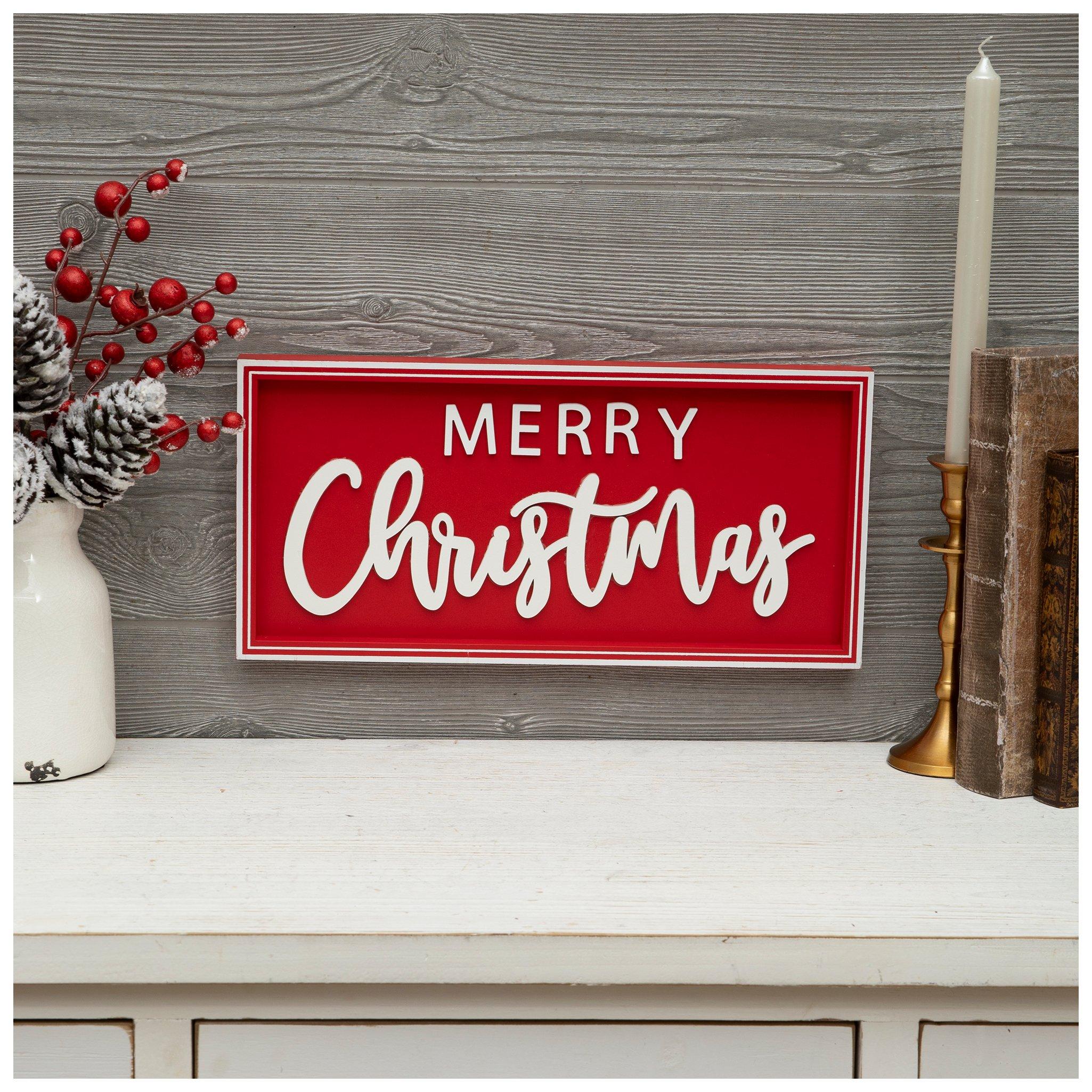 Merry Christmas Signs Hobby Lobby