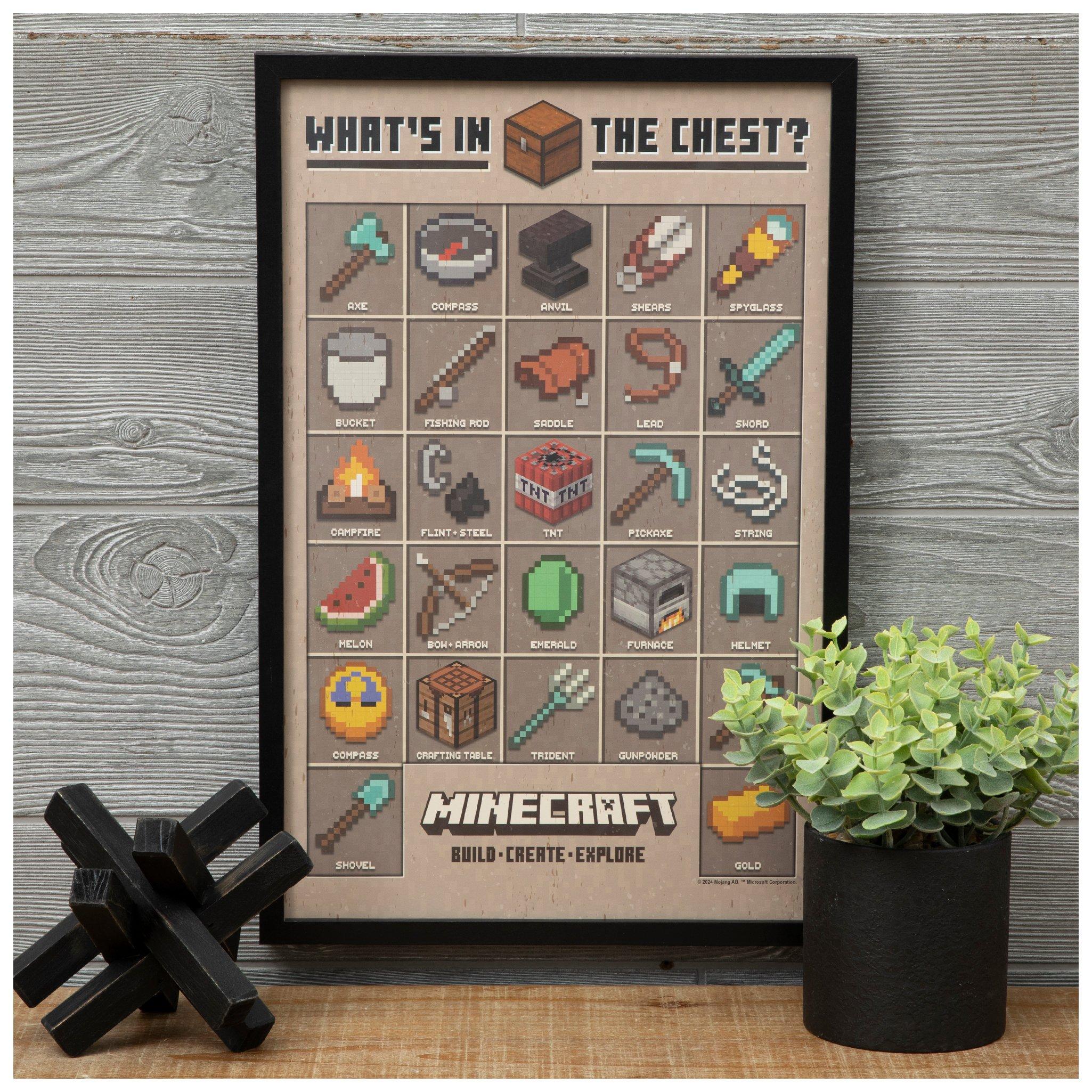 Minecraft Icons Wood Wall Decor | Hobby Lobby | 6277230
