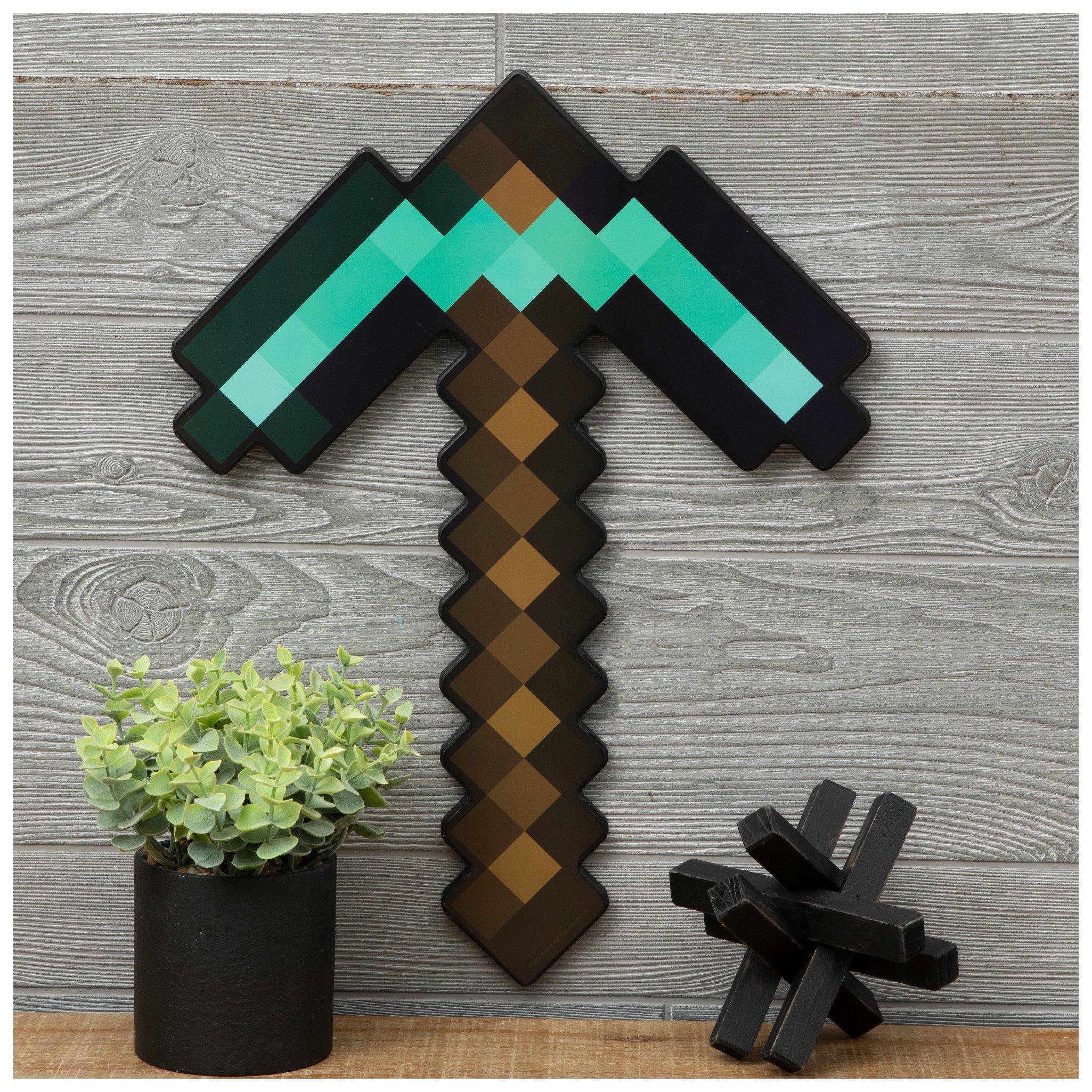 Minecraft Pickaxe Wood Wall Decor | Hobby Lobby | 6279434