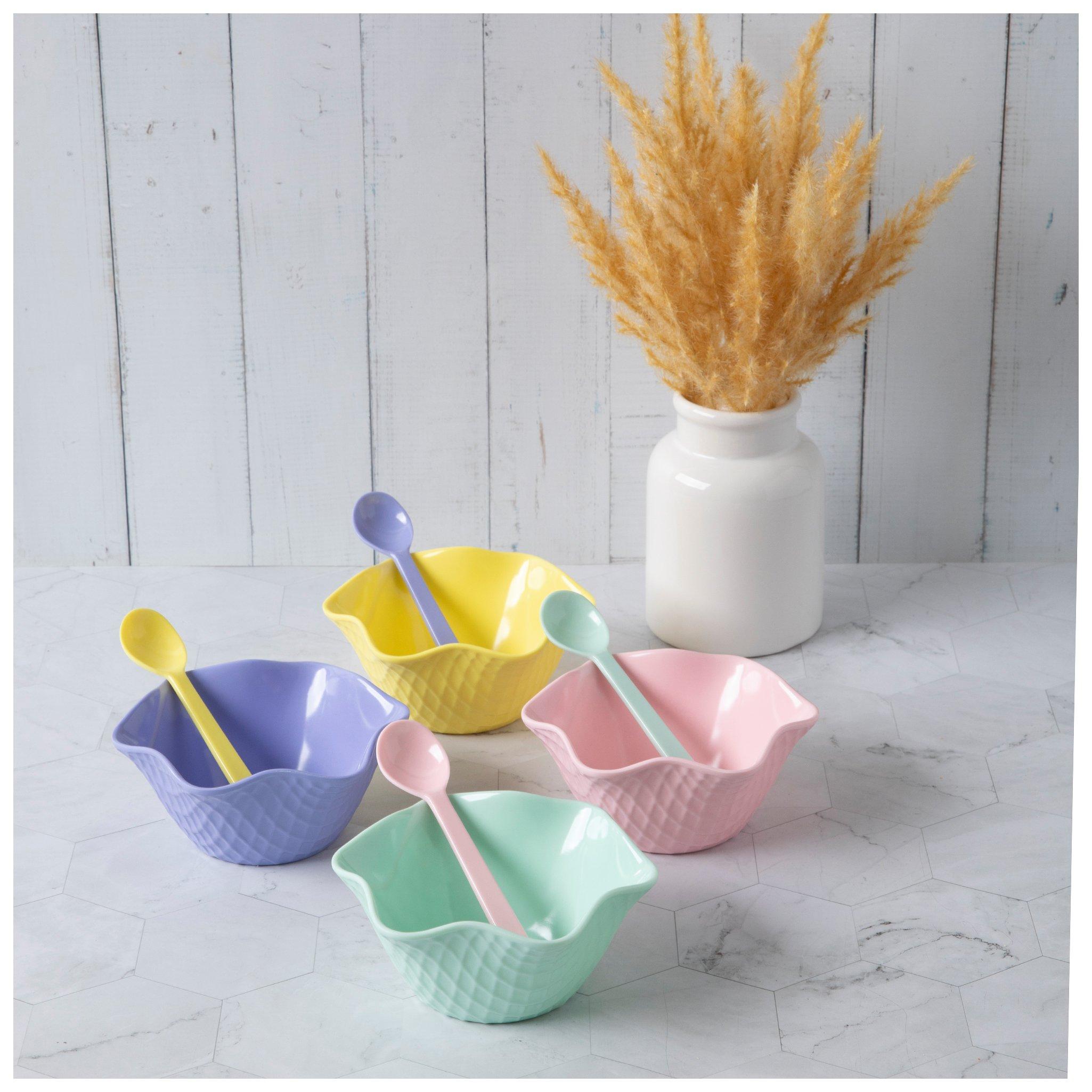 Wavy Bowls With Spoons | Hobby Lobby | 6285639