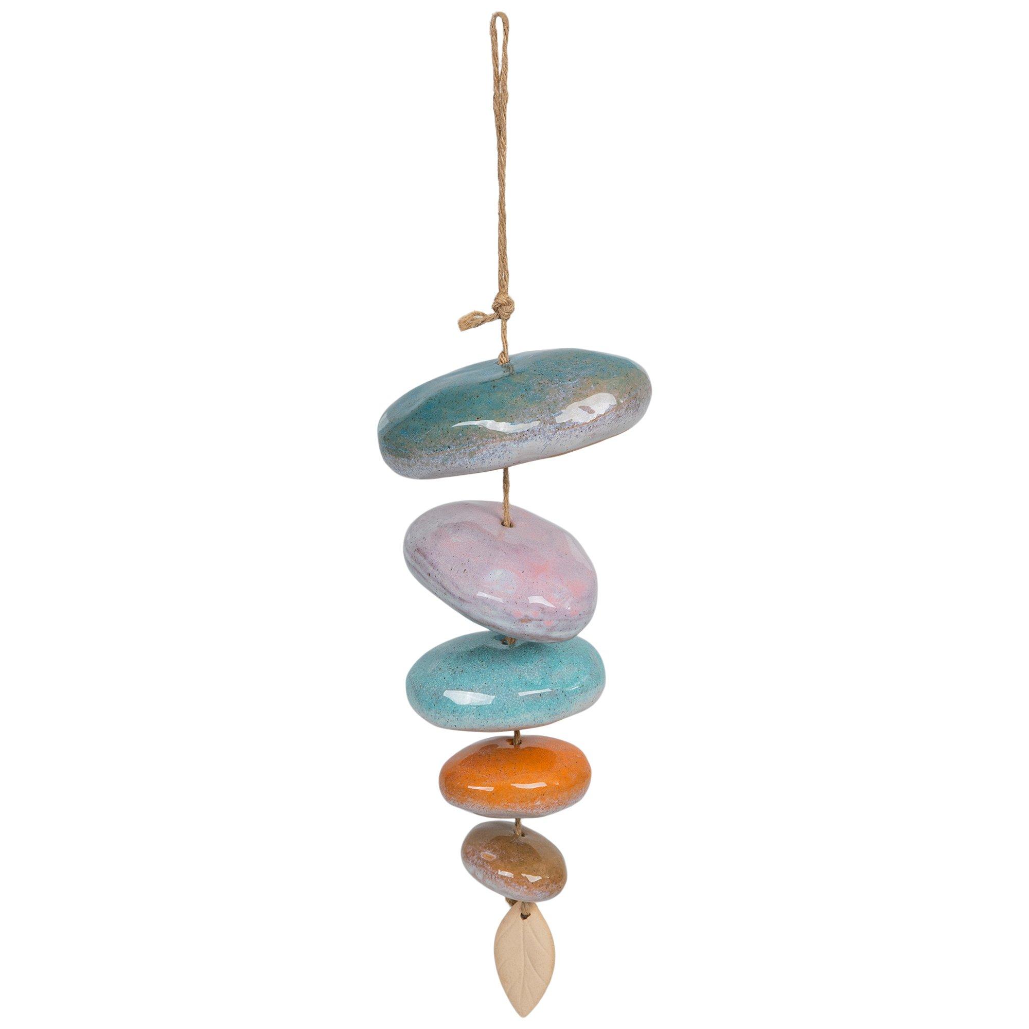 Colorful Rock Tiered Bell Wind Chime | Hobby Lobby | 6291439