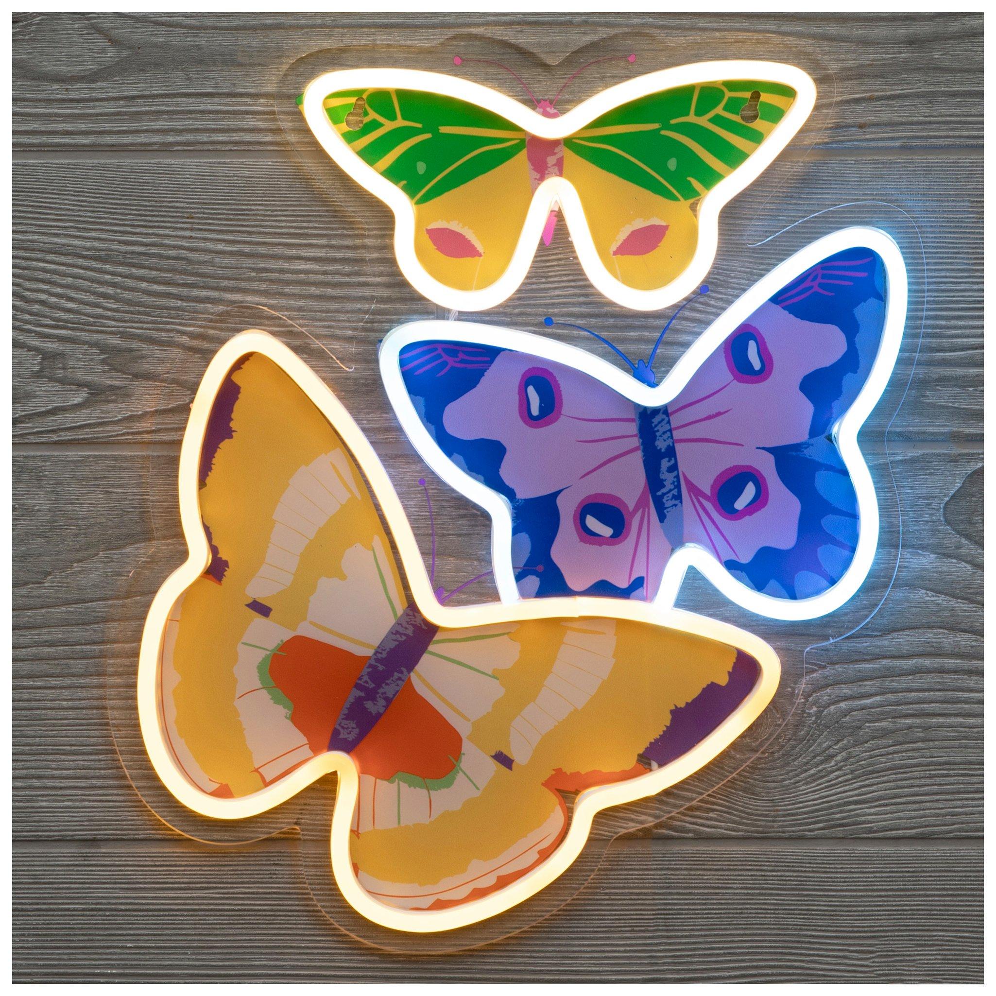 Butterflies LED Neon Sign | Hobby Lobby | 6292056