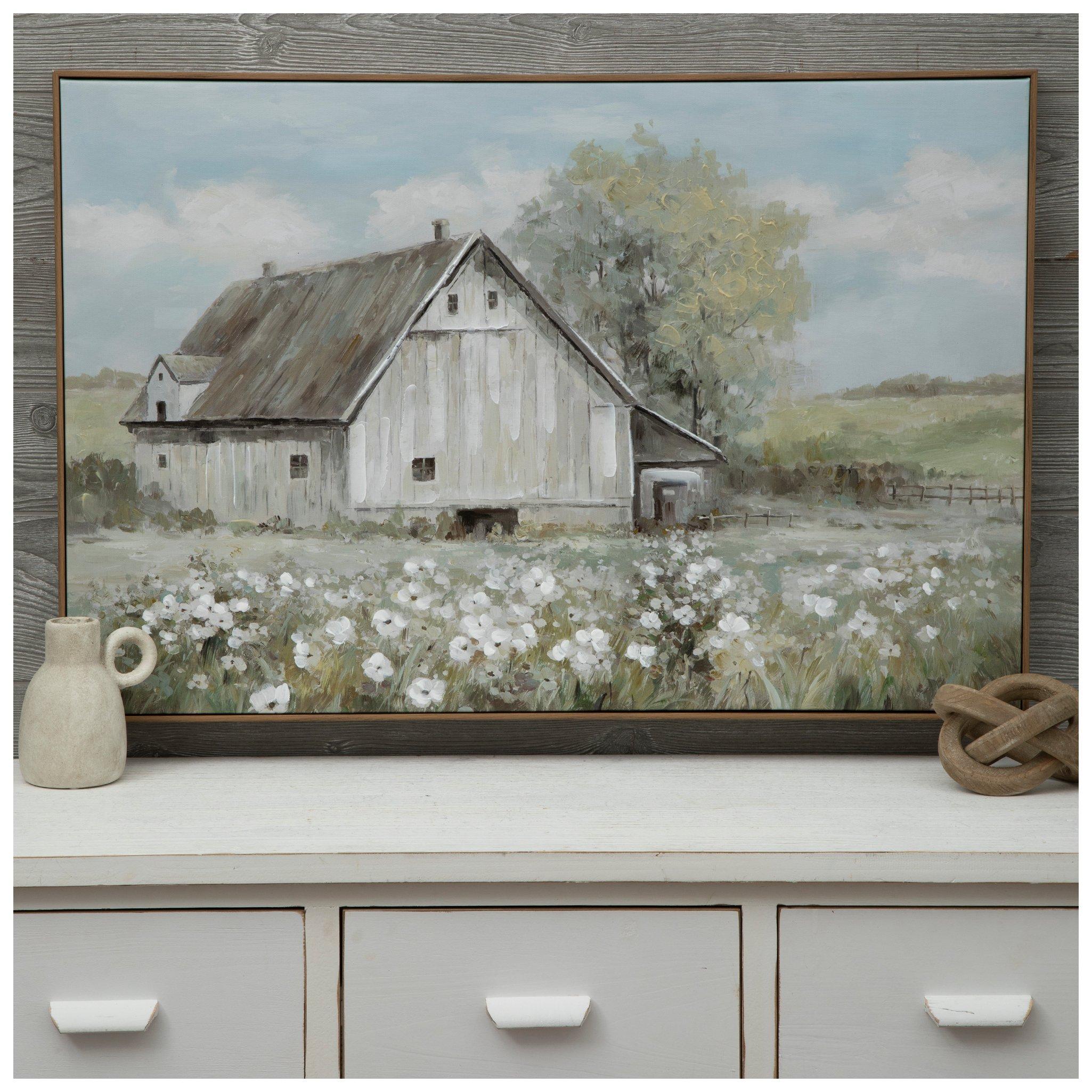 Vintage Barn Canvas Wall Decor | Hobby Lobby | 6293690