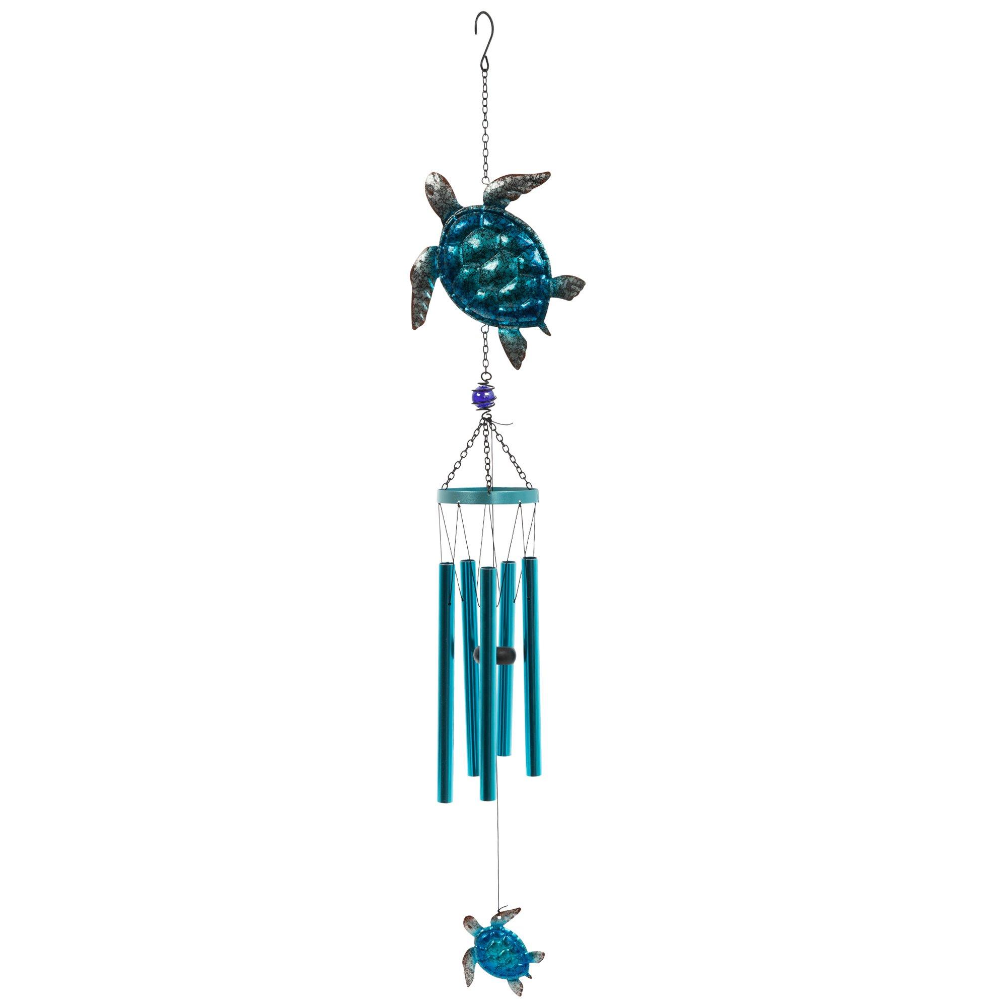 Blue Sea Turtle Metal Wind Chime | Hobby Lobby | 6296255