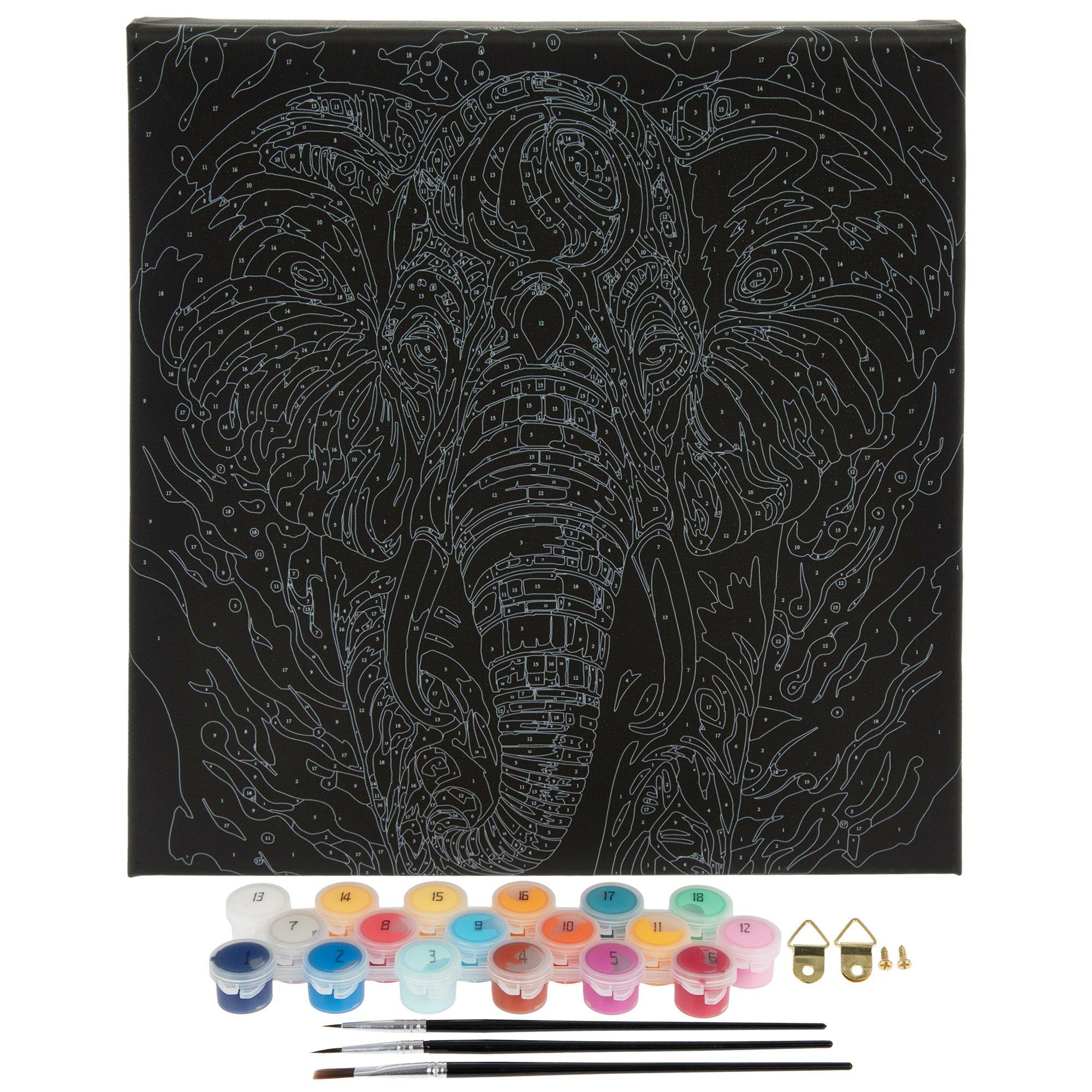 Elephant Paint By Numbers Kit | Hobby Lobby | 6297816