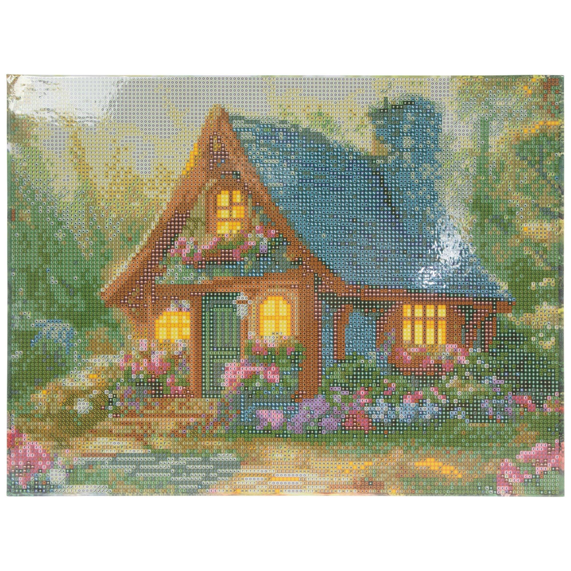 Cottage House Diamond Art Canvas Kit | Hobby Lobby | 6298202