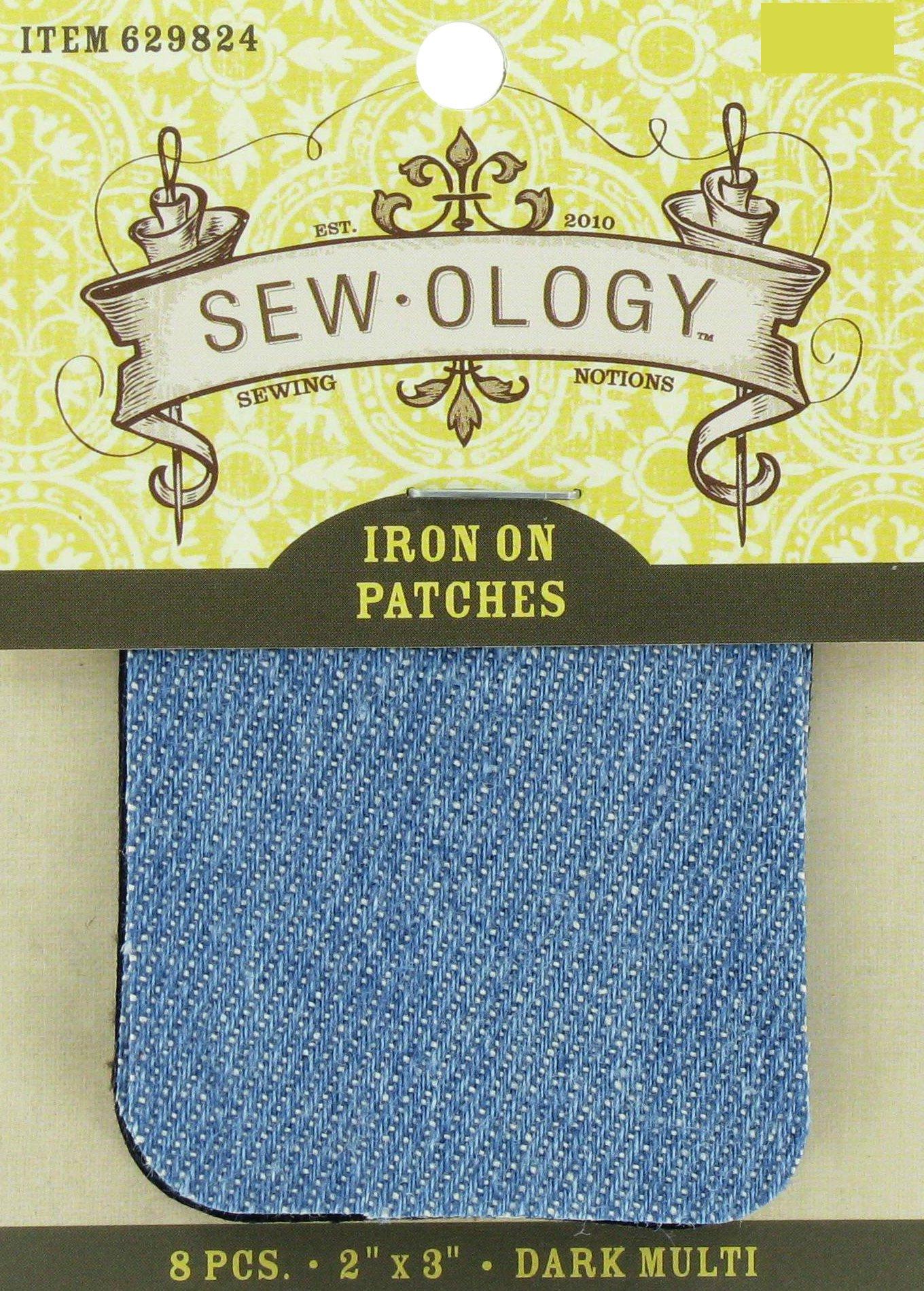Assorted Dark Iron-On Patches - 2" x 3" | Hobby Lobby | 629824