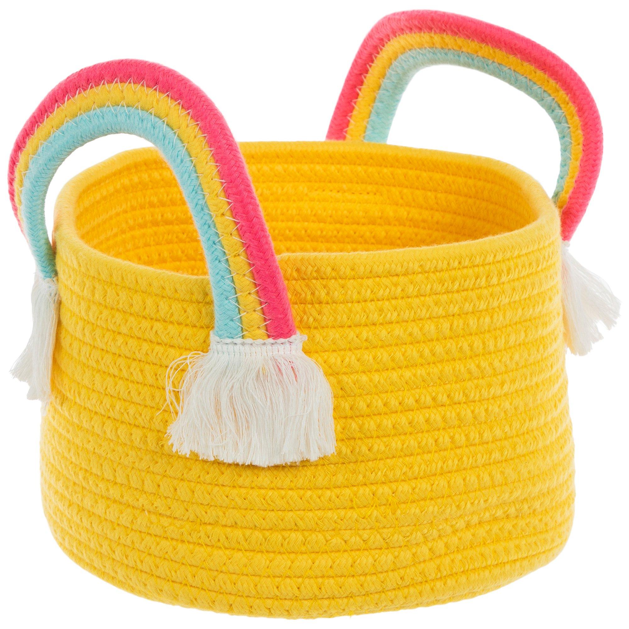 Rainbow Woven Basket | Hobby Lobby | 6299549