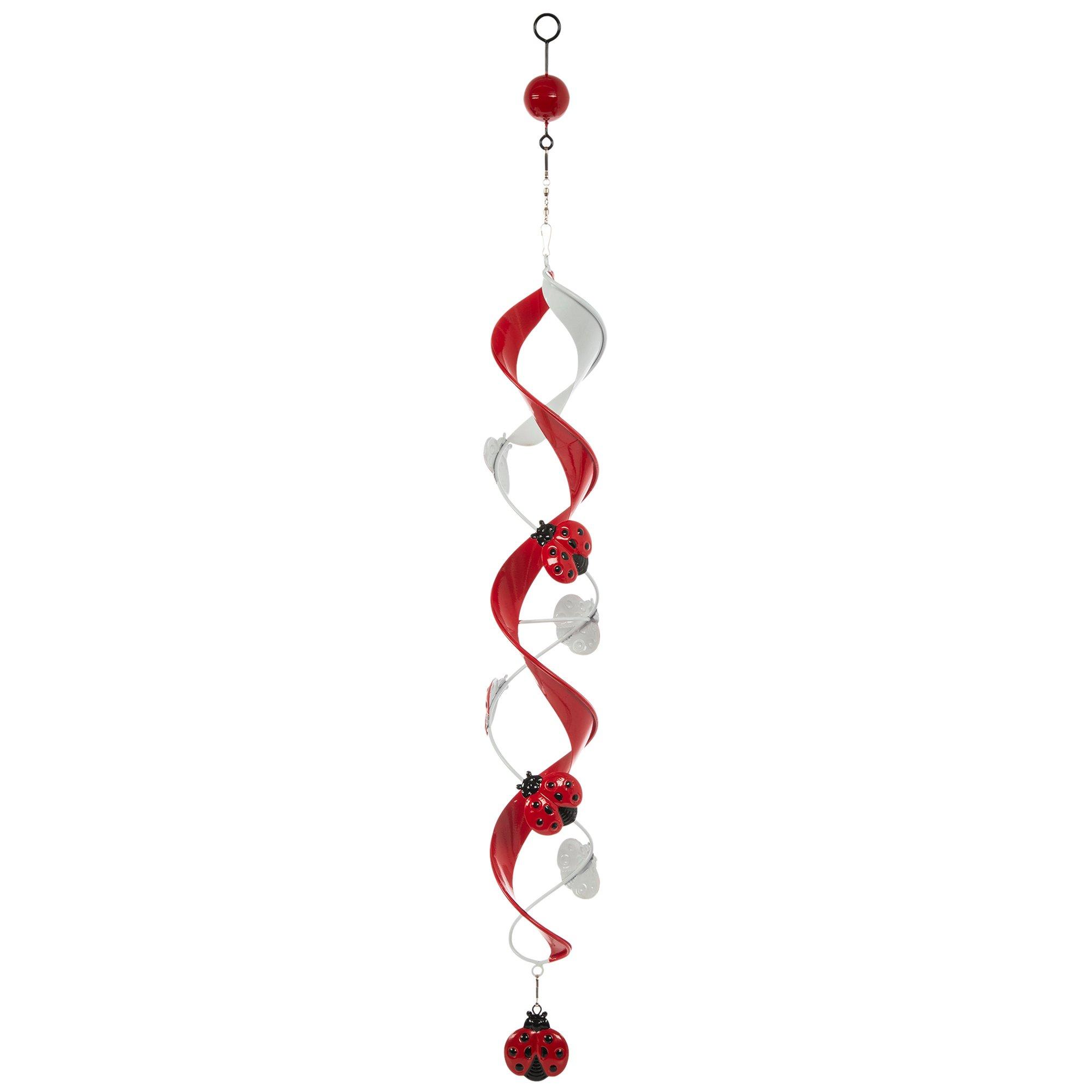 Ladybug Spiral Metal Wind Spinner | Hobby Lobby | 6308332