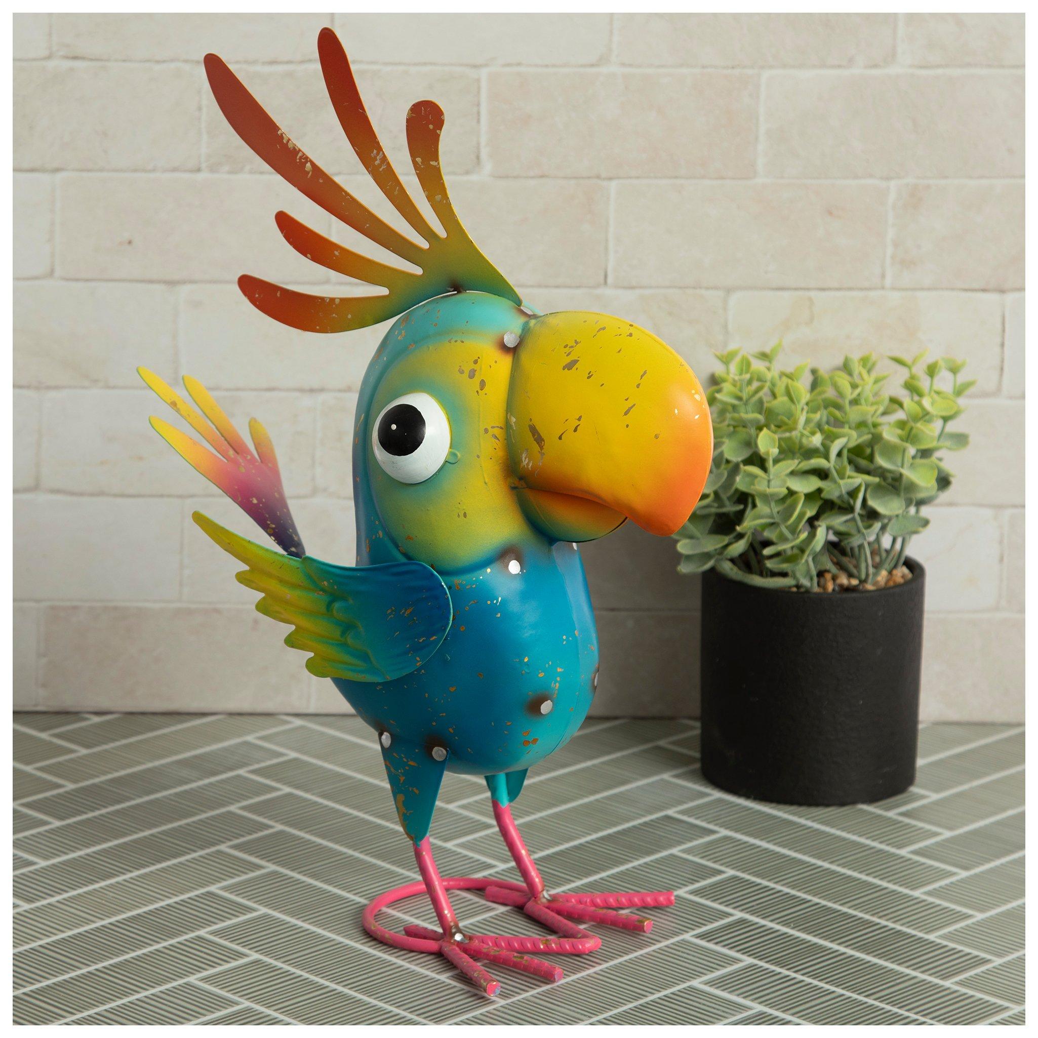 Distressed Metal Funky Parrot | Hobby Lobby | 6310197