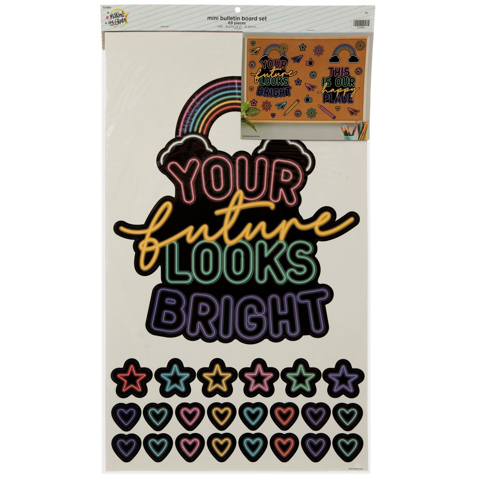 Neon Lights Bulletin Board Set | Hobby Lobby | 6310650