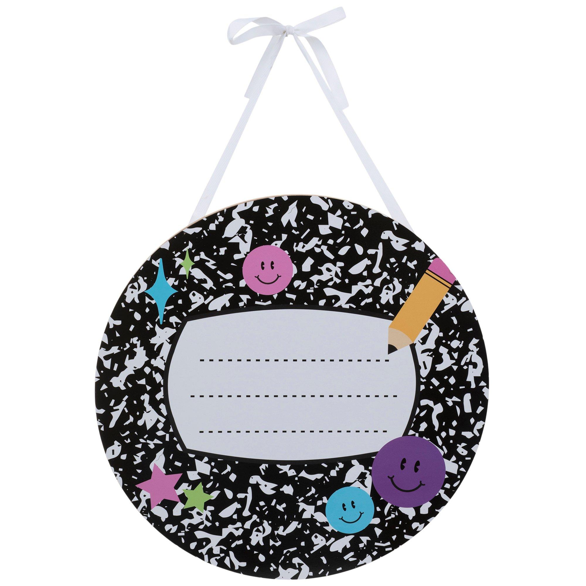 Composition Book Round Wood Wall Decor | Hobby Lobby | 6311260