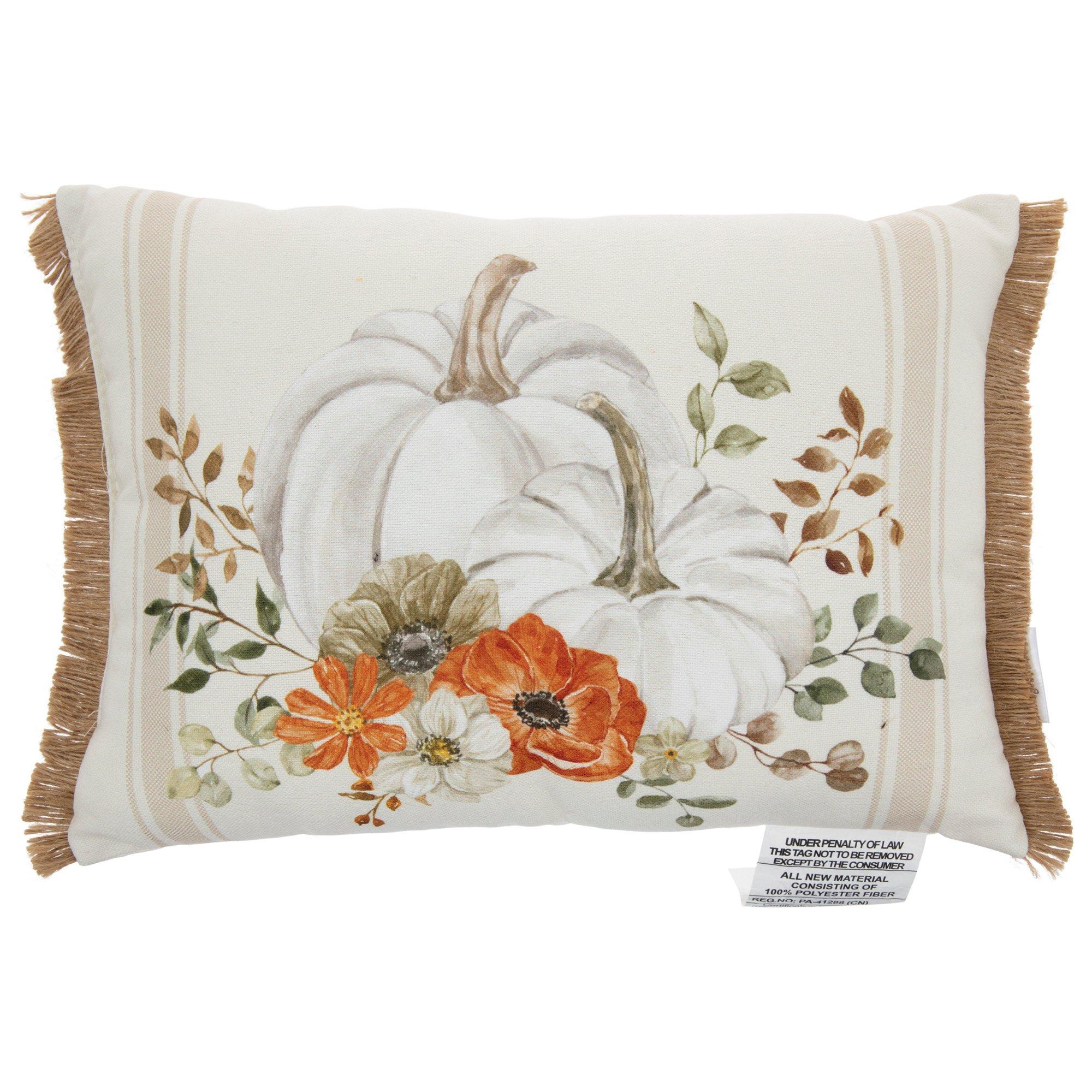 White Pumpkin Lumbar Pillow | Hobby Lobby | 6320089