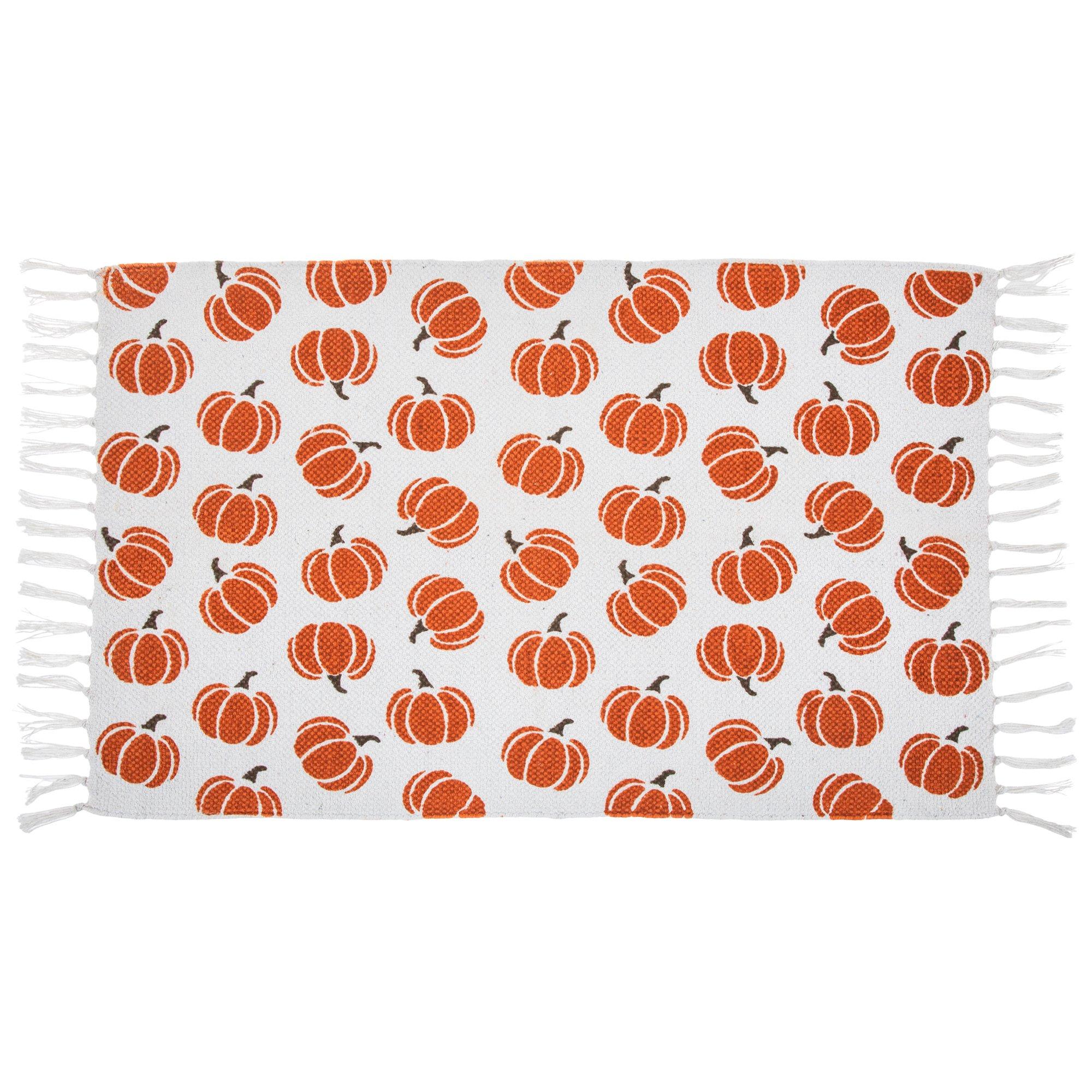 Pumpkin Scatter Fringe Rug | Hobby Lobby | 6320709